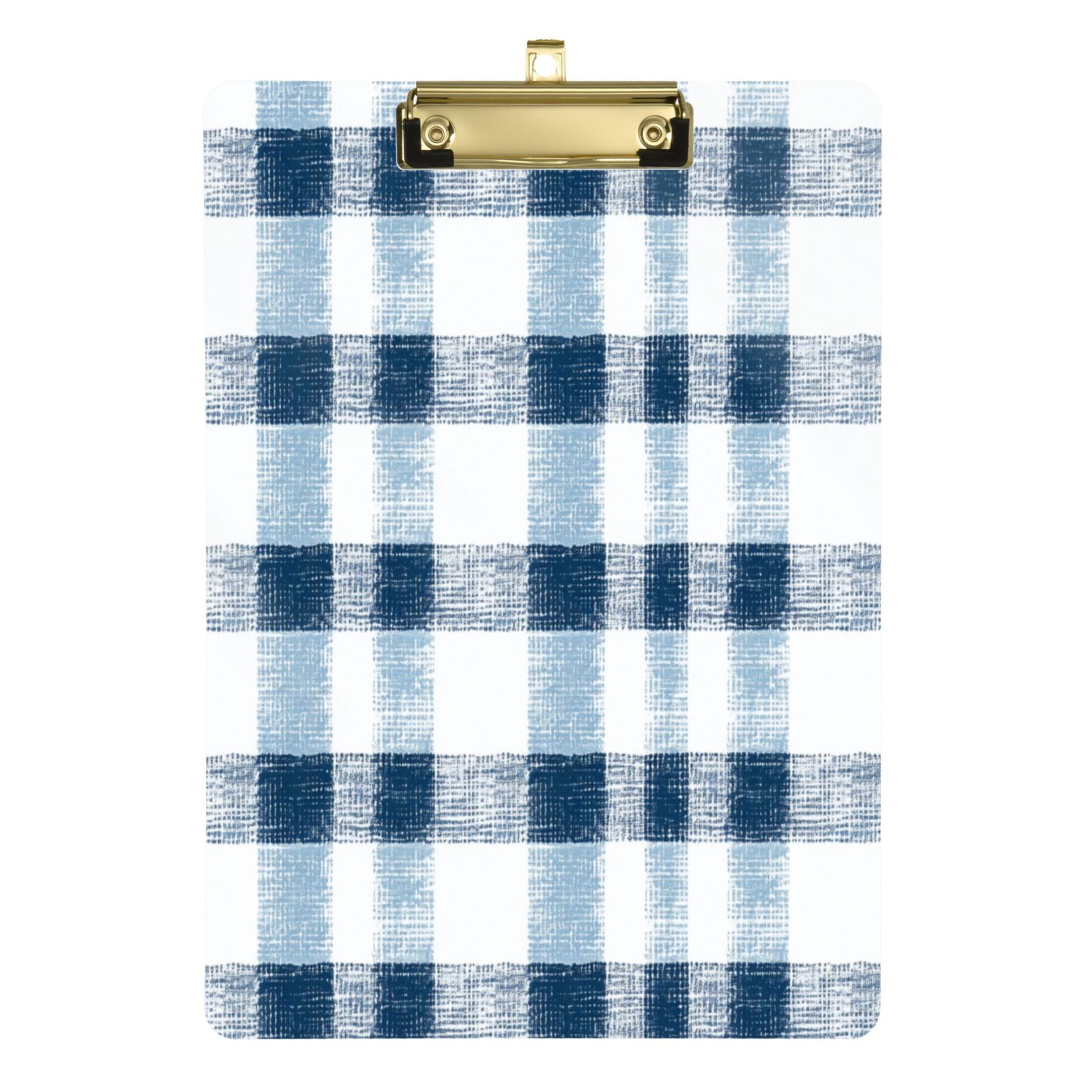 Blue and White Checkered Acrylic Clipboards A4 Standard Size Clipboard ...
