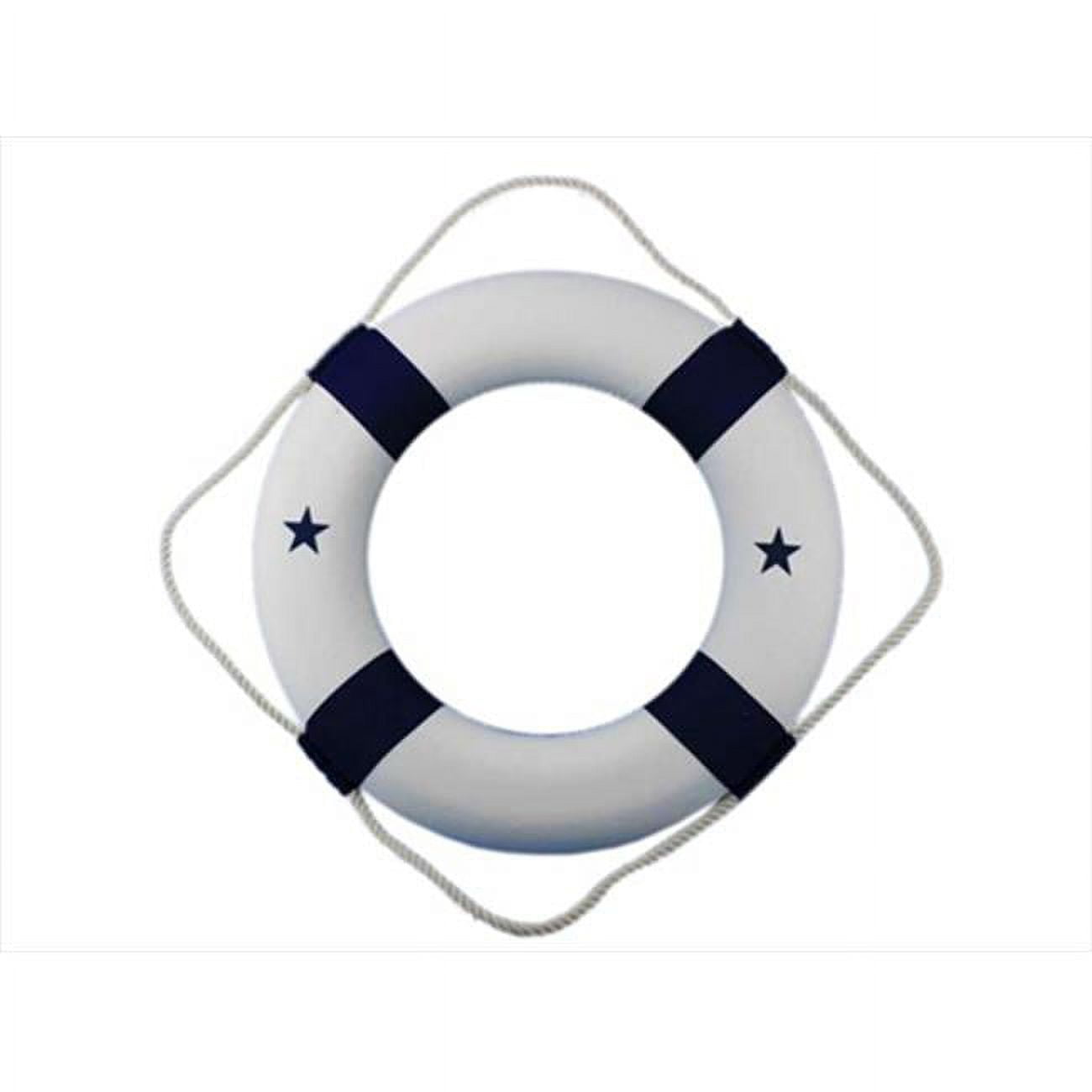 Blue and White Decorative Lifering 30 in. Life Rings - Walmart.com