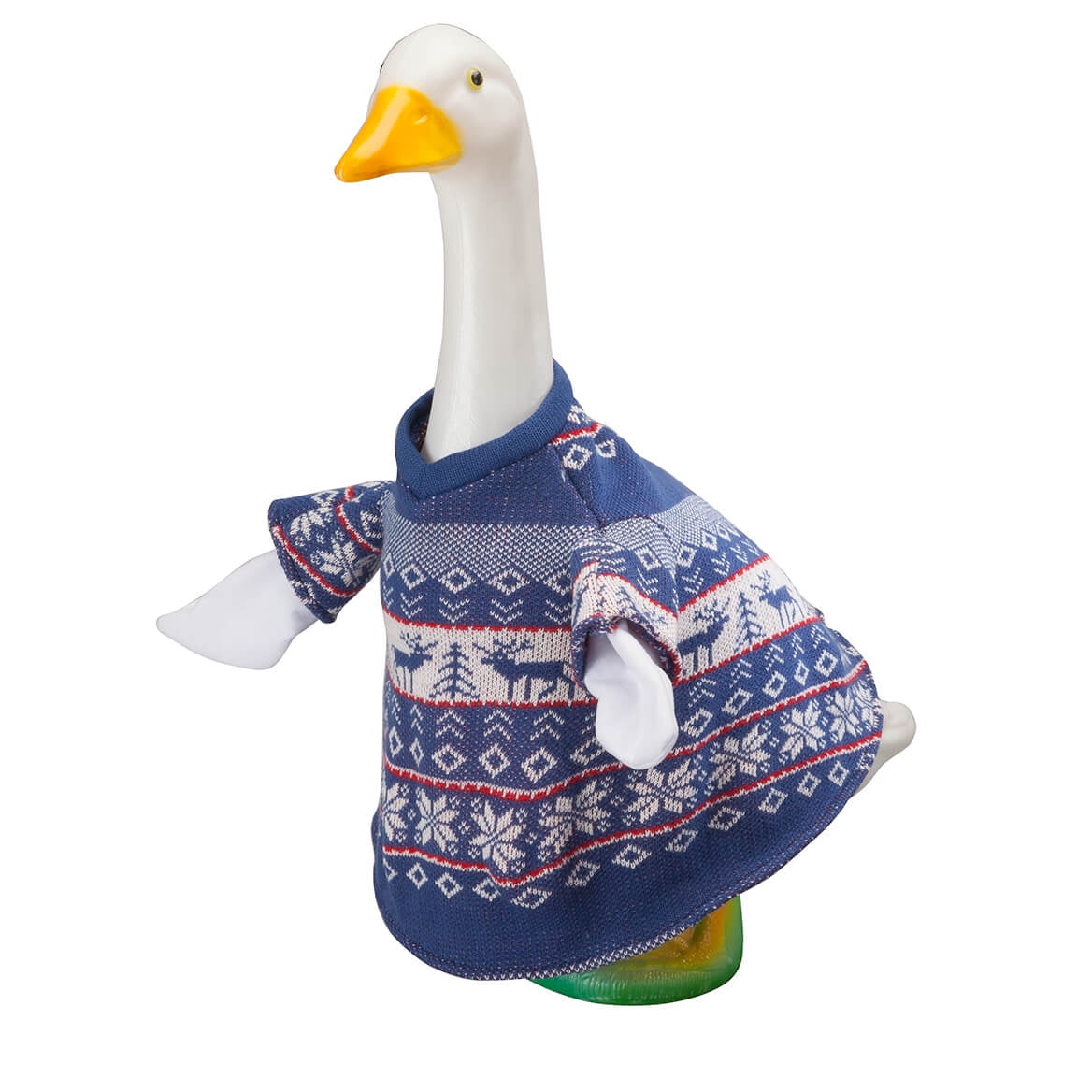 Blue and White Sweater Goose Outfit by GagglevilleTM, Fits Large 23" H ...