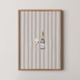 Blue and White Wine French Kitchen Bar Wall Decor - Walmart.com