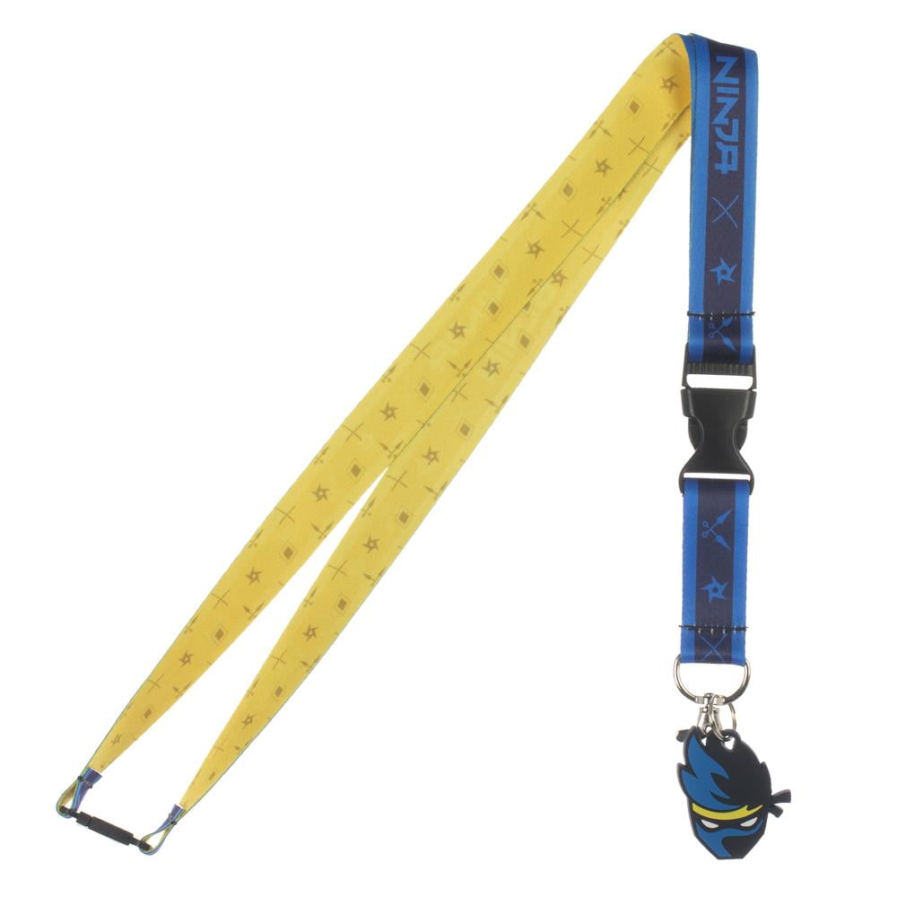 Blue and Yellow Ninja Brand Ninja Lanyard - Walmart.com
