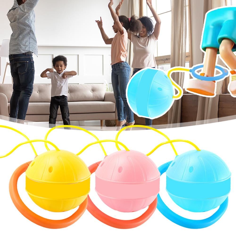 Blue ball style random children's light-emitting jumping ball swinging ...
