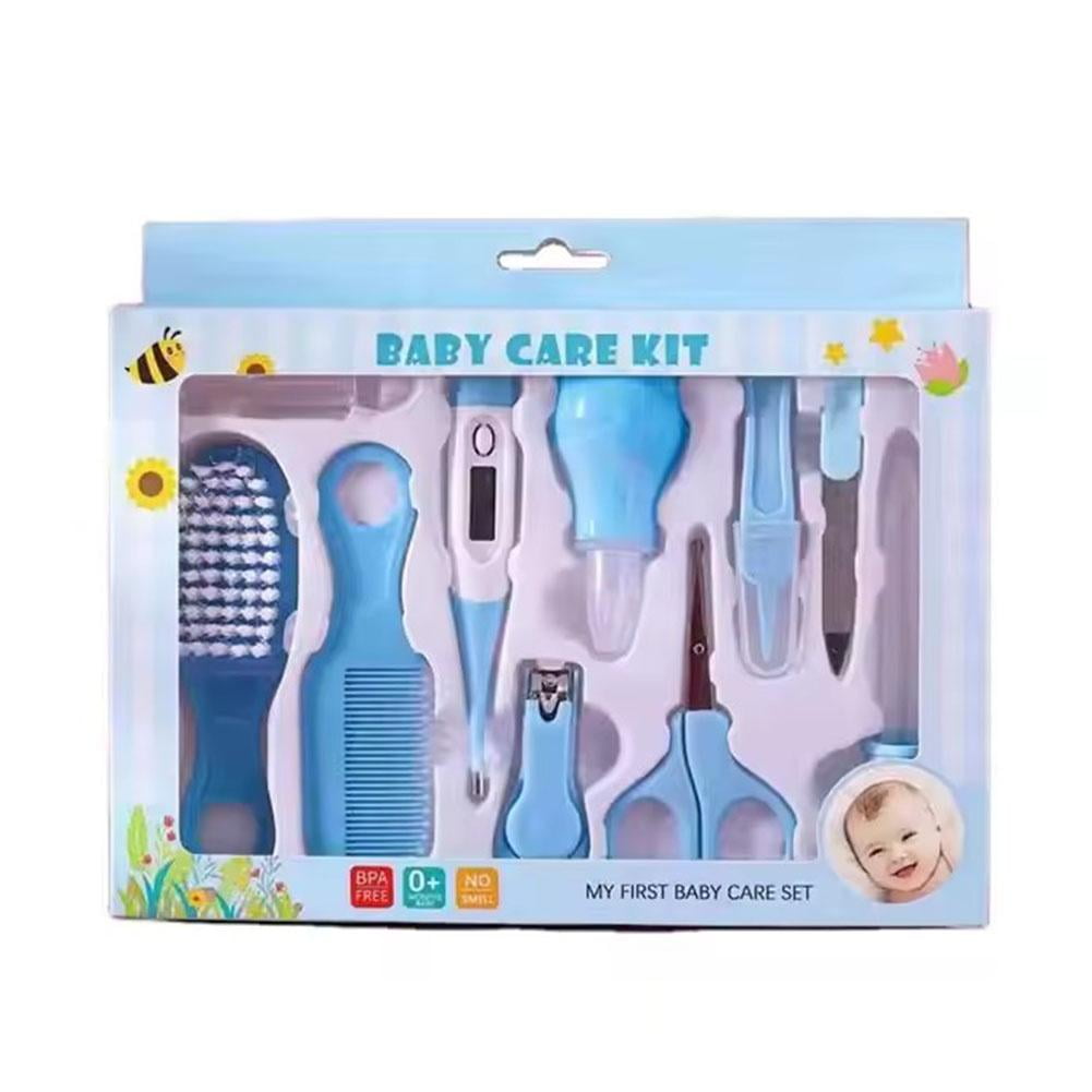Blue combination (B) $ Baby care set baby nail clippers thermometer ...