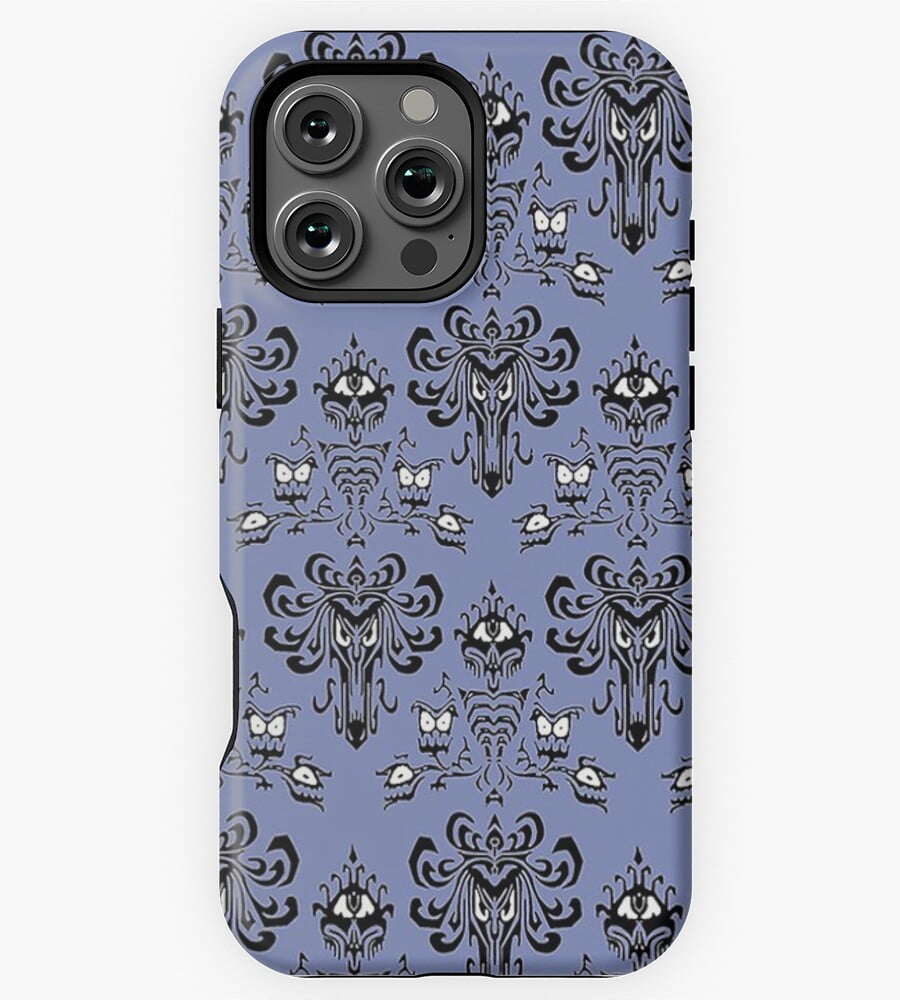 Blue eyes spooky horror abstract GA4038 Phone Case for iPhone 11 to 17 ...