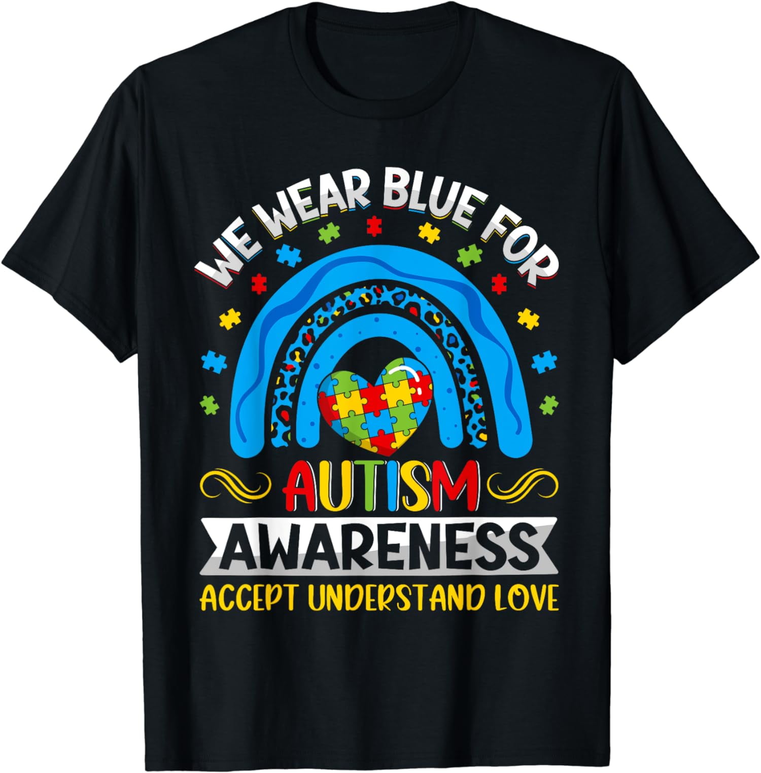 Blue for Autism Awareness Month Autism T-Shirt - Walmart.com