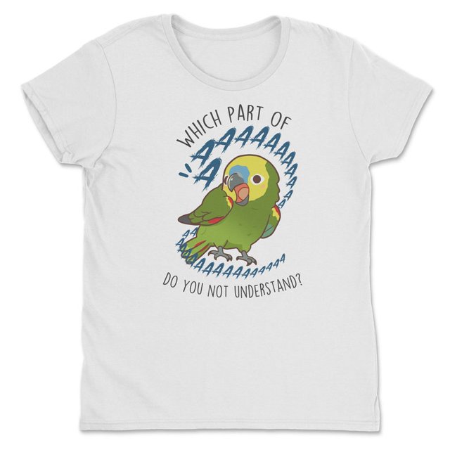Blue-fronted Amazon Parrot Shirt, Funny Bird Lover Gift, Cute Amazon ...