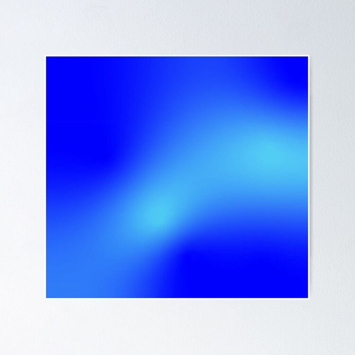Blue gradient background colors concept UNFRAMED Poster, 24x36 ...