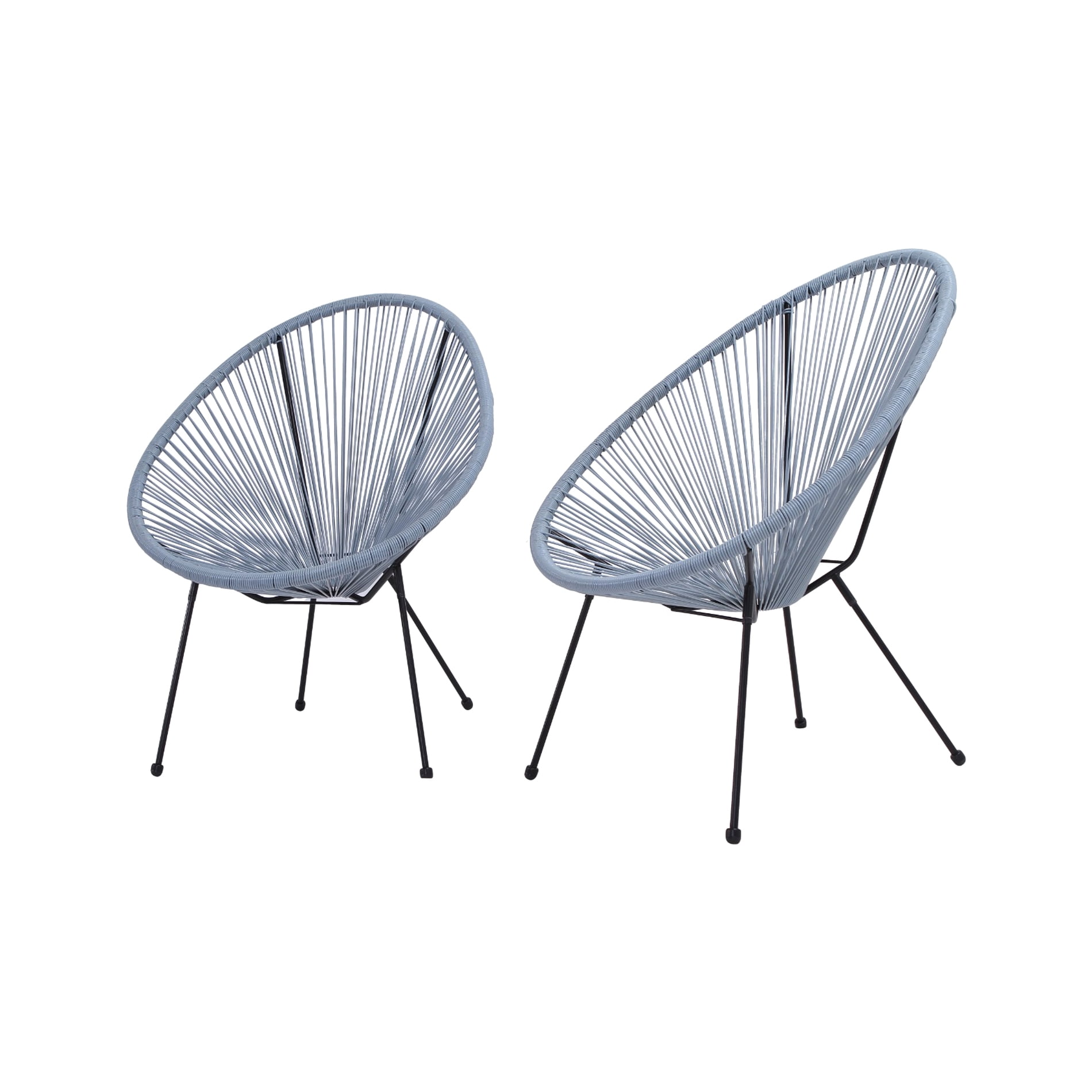 Blue-grey Chair: And , Easy To Assemble Chair Stylish Outdoor With ...