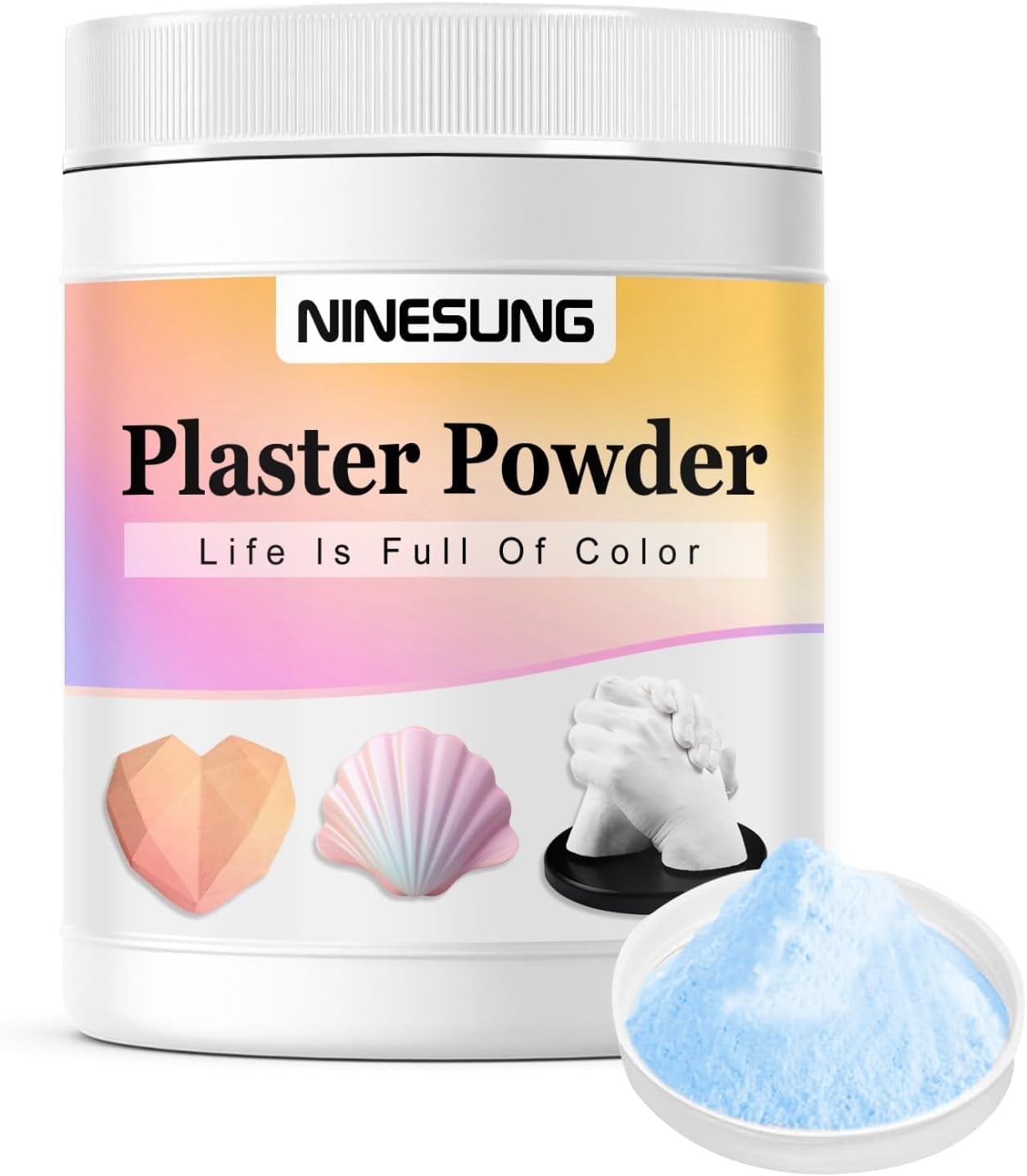 Blue gypsum powder, Paris gypsum hand mask casting powder, gypsum ...