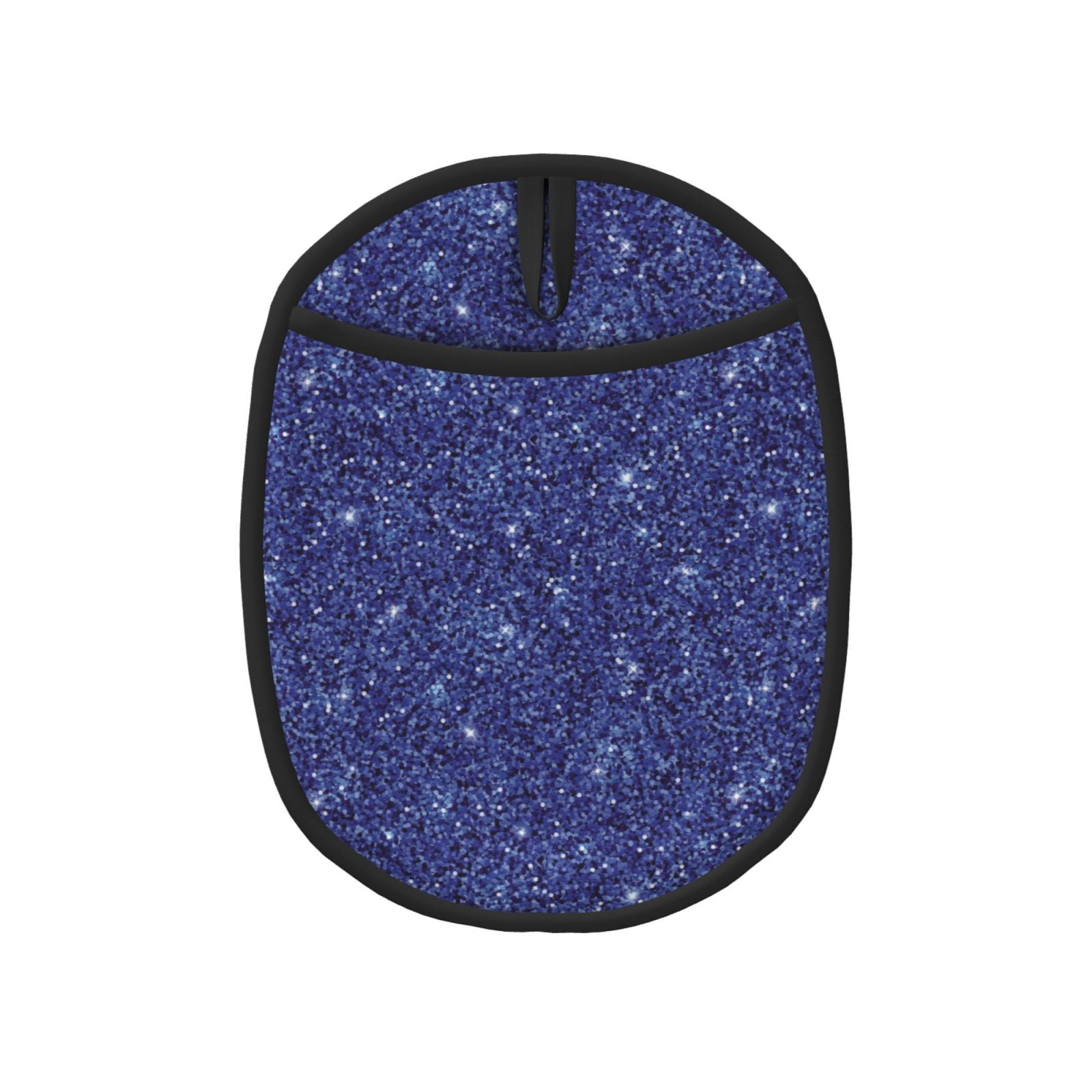 Blue lightning Glitter B Pot Holders for Kitchen - Heat Resistant Oven ...