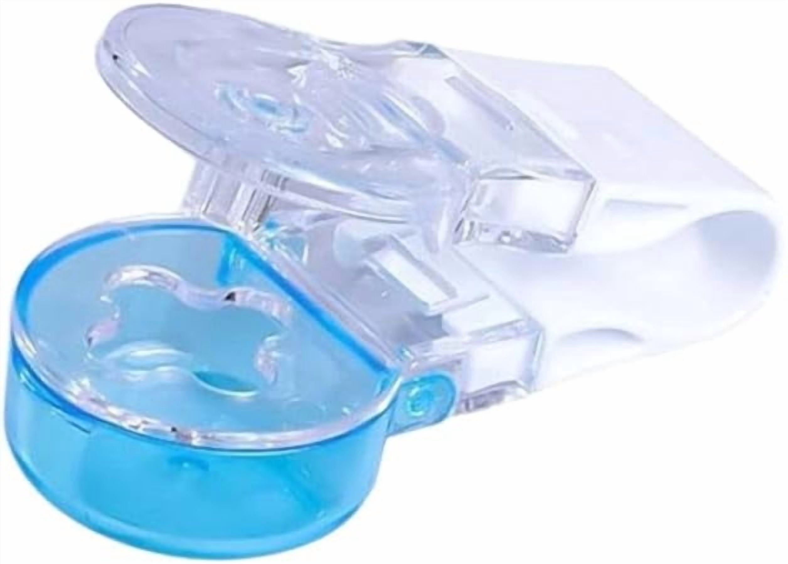 Blue portable pill extractor, medication dispenser, pill blister pack ...
