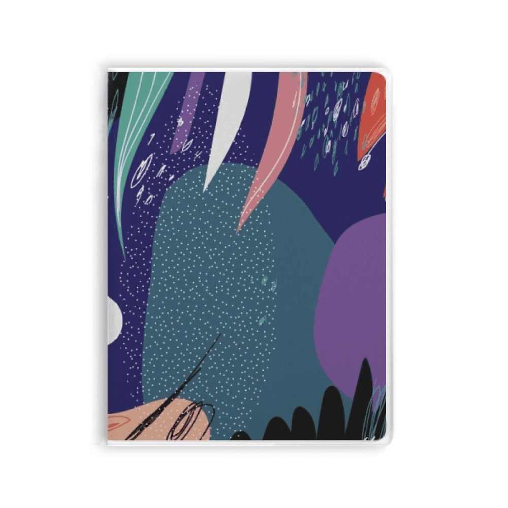 Blue s Art Pattern Notebook Gum Cover Diary Soft Cover Journal ...
