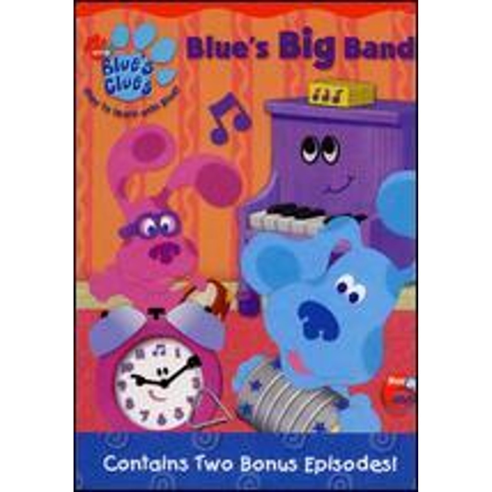 Pre-Owned Blue's Clues: Big Band (DVD 0097368753747) - Walmart.com