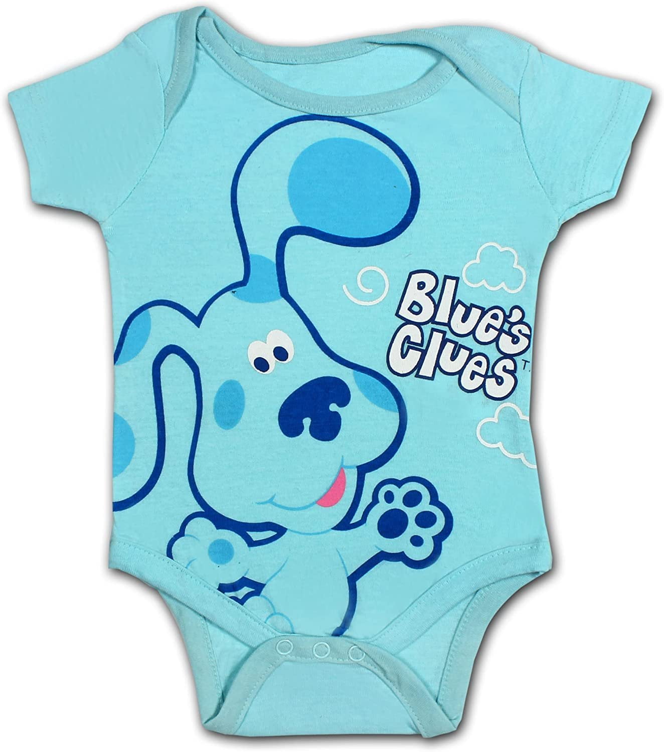 Blue's Clues Blue Boys Single Character Onesie, Infant - Walmart.com