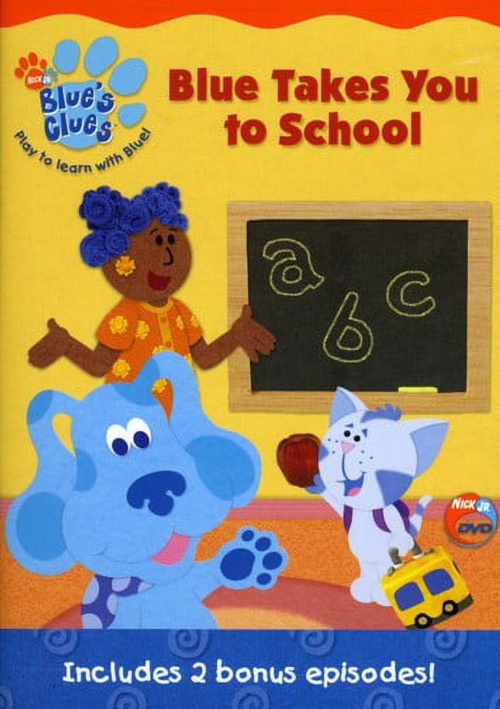 Blue's Clues: Blue Takes You to School (DVD), Nickelodeon, Kids ...