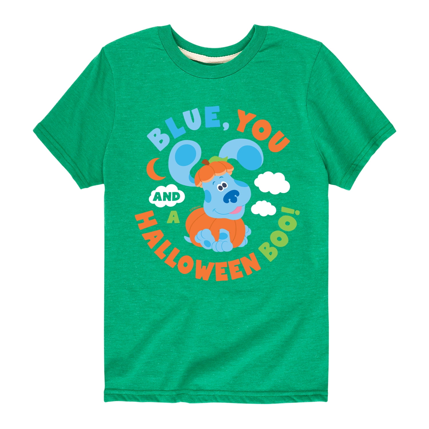 Blue's Clues - Blue You And Halloween Boo - Toddler And Youth Short ...