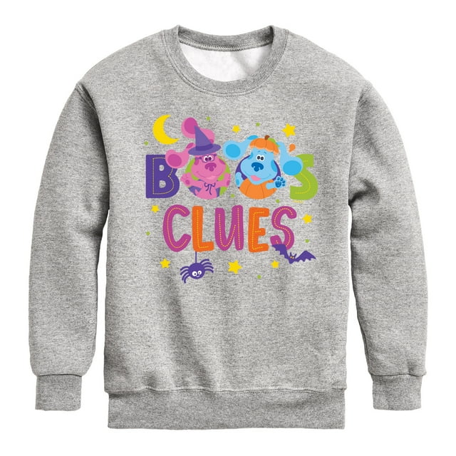 Blue's Clues - Boo's Clues - Toddler And Youth Crewneck Fleece ...