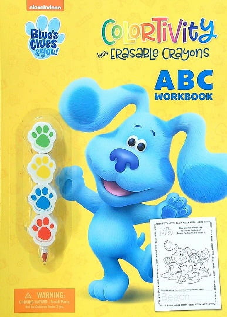 Blue's Clues Color n Trace with Crayons - Walmart.com