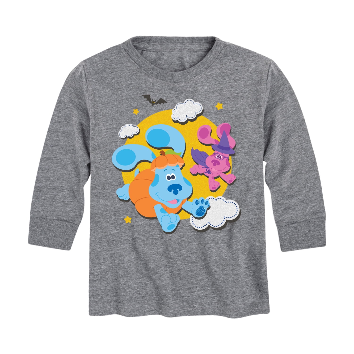 Blue's Clues - Full Moon - Toddler And Youth Long Sleeve Graphic T ...