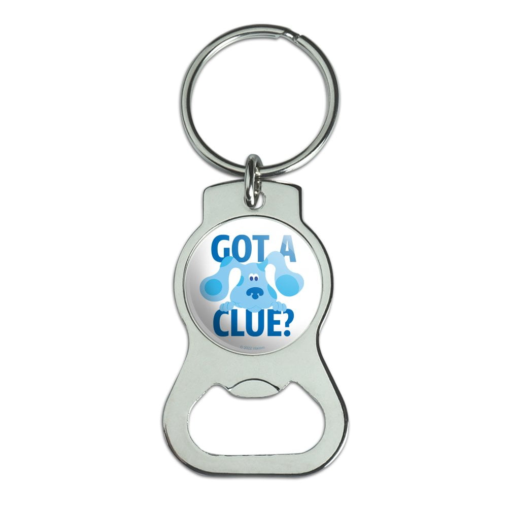 Blue's Clues Got a Clue Keychain with Bottle Cap Opener - Walmart.com