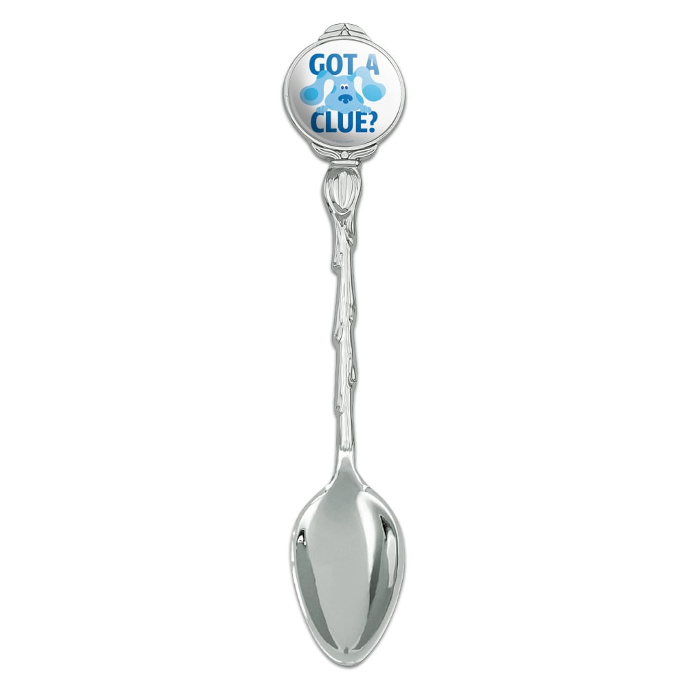 Blue's Clues Got a Clue Novelty Collectible Demitasse Tea Coffee Spoon ...