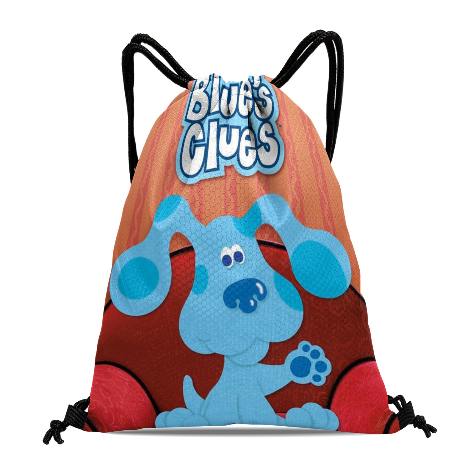 Blue's Clues Gym Drawstring Backpack:Waterproof design, ideal for ...