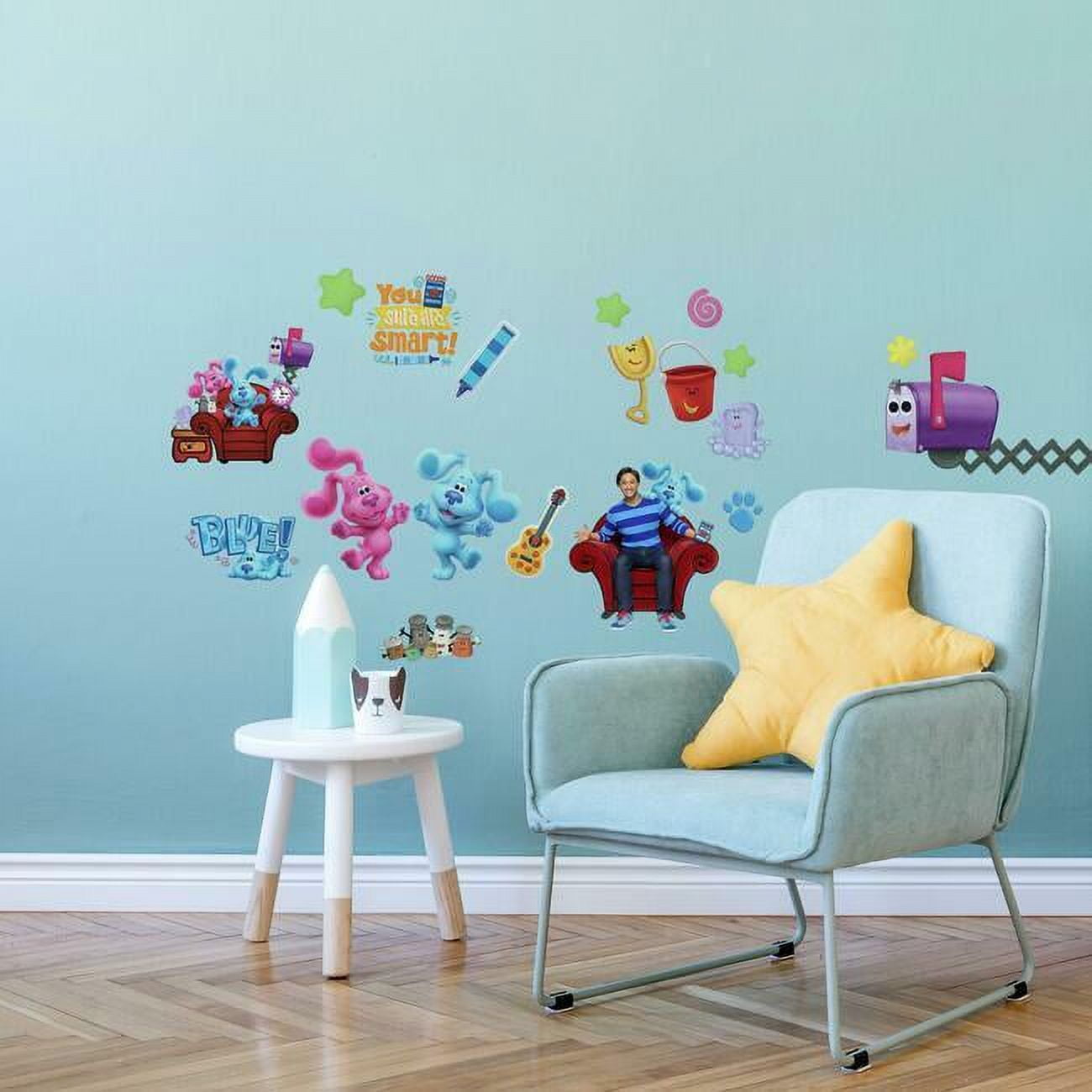 Blue's Clues Peel and Stick Wall Decals - Walmart.com