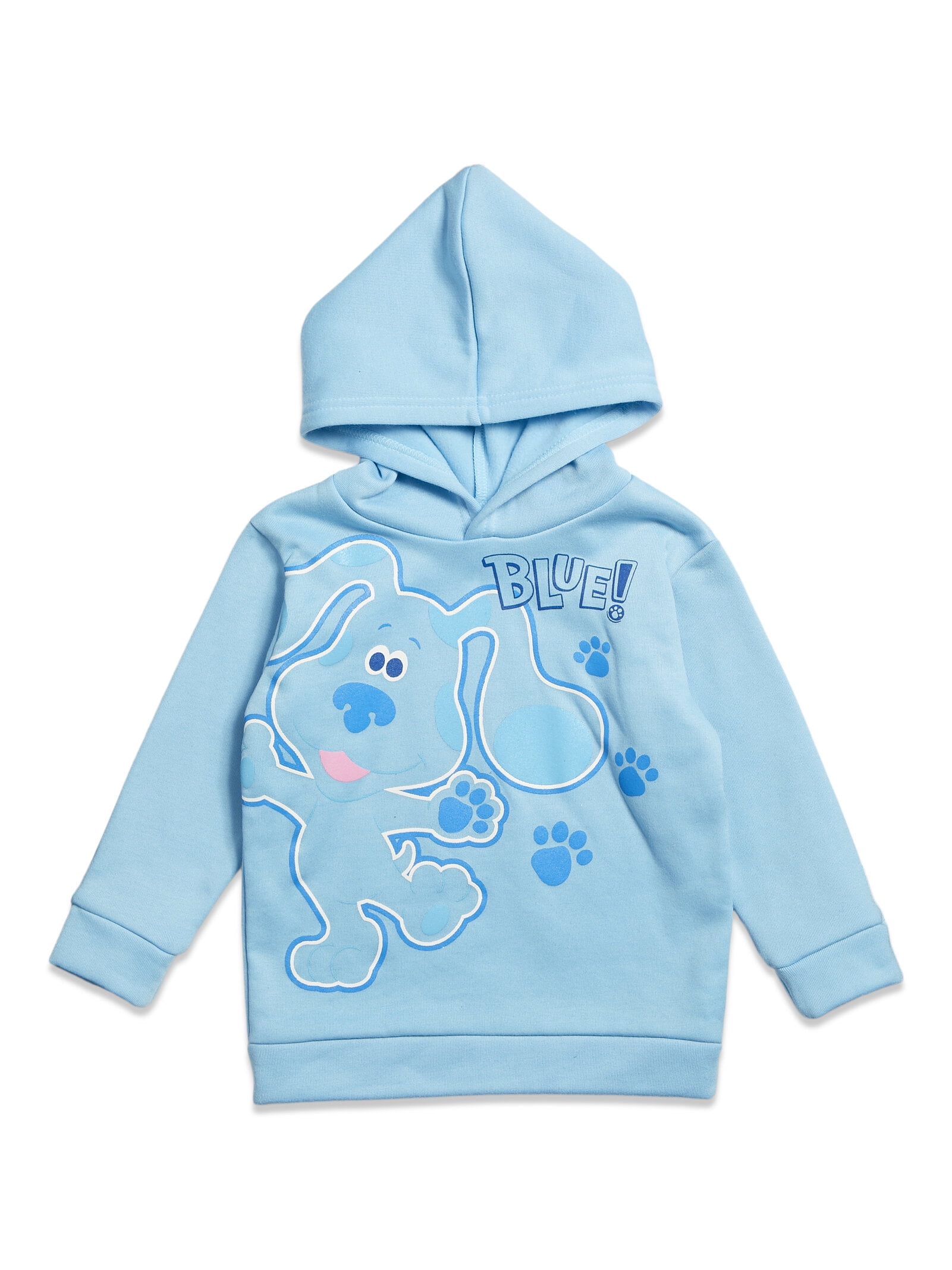 Blue's Clues Toddler Boys Fleece Pullover Hoodie Infant to Little Kid ...