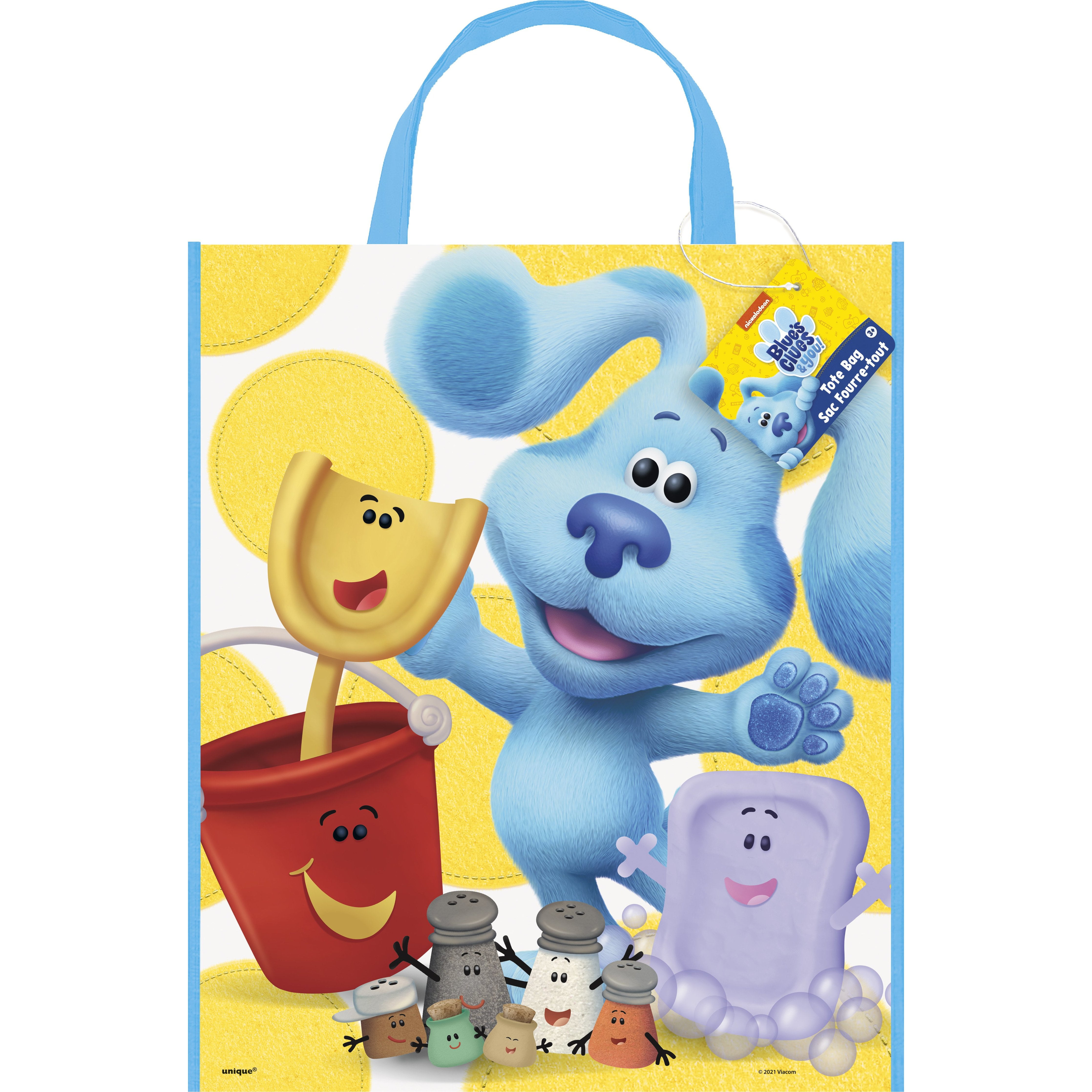 Blue's Clues Tote Bag 11 inch X 13 inch - Party Supplies Decorations ...