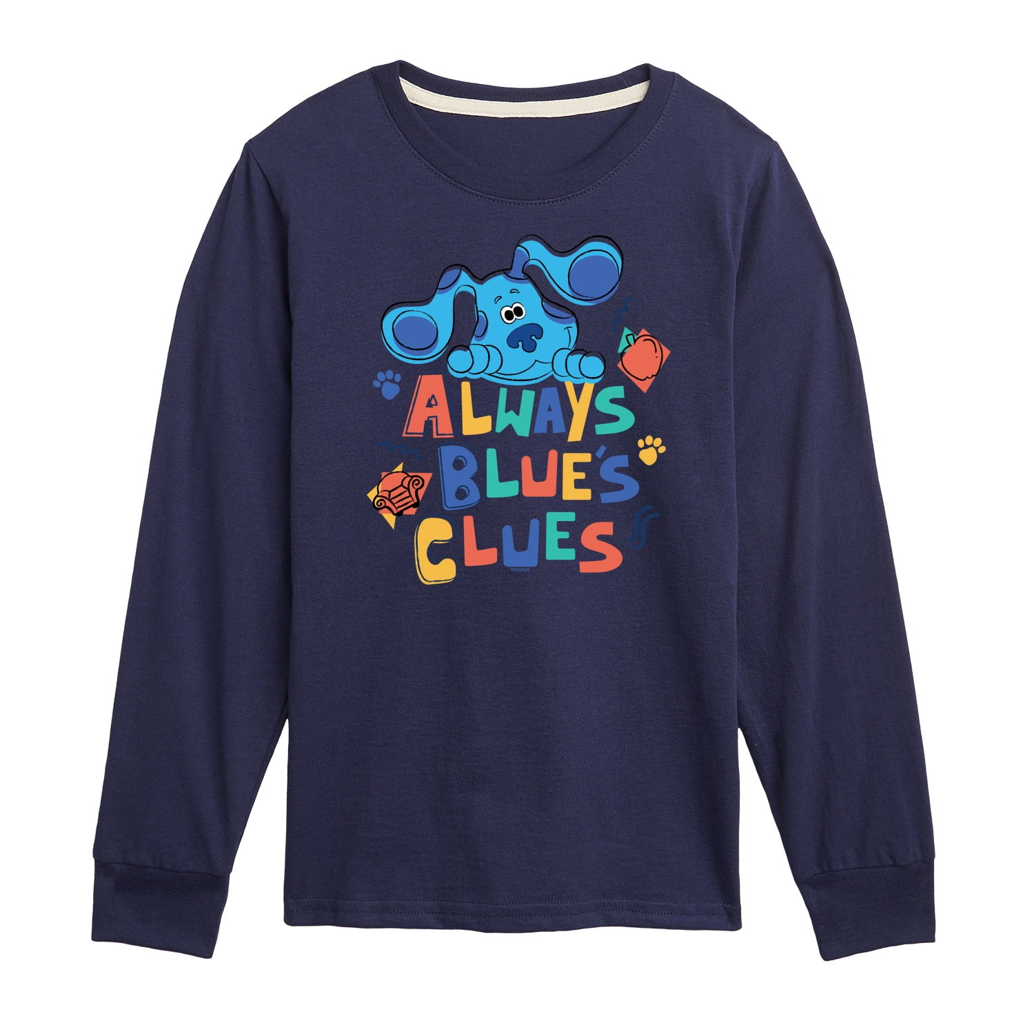 Blue's Clues & You! - Always Blue's Clues - Toddler & Youth Long Sleeve ...