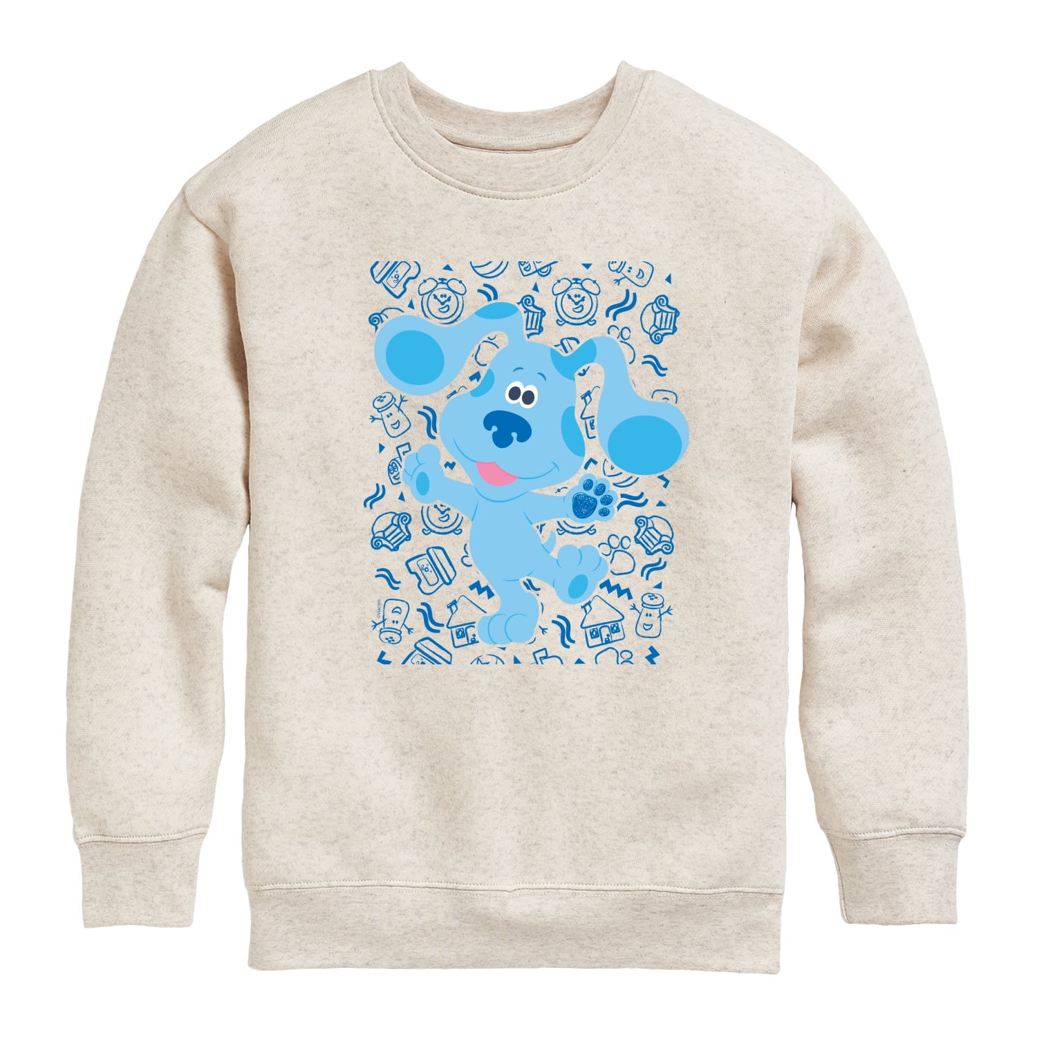 Blue's Clues & You! - Blue Waves Hello - Toddler & Youth Crewneck ...