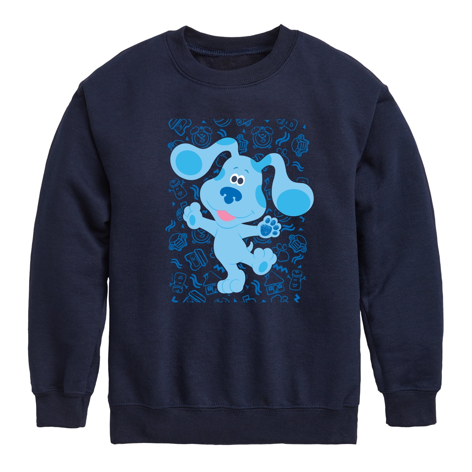 Blue's Clues & You! - Blue Waves Hello - Toddler & Youth Crewneck ...