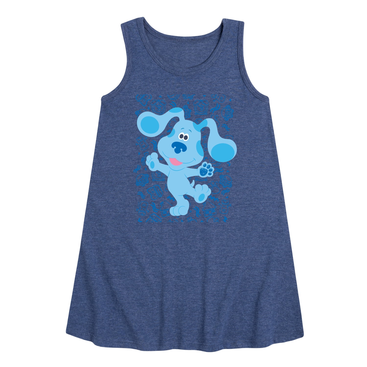 Blue's Clues & You! - Blue Waves Hello - Toddler & Youth Girls A-line ...