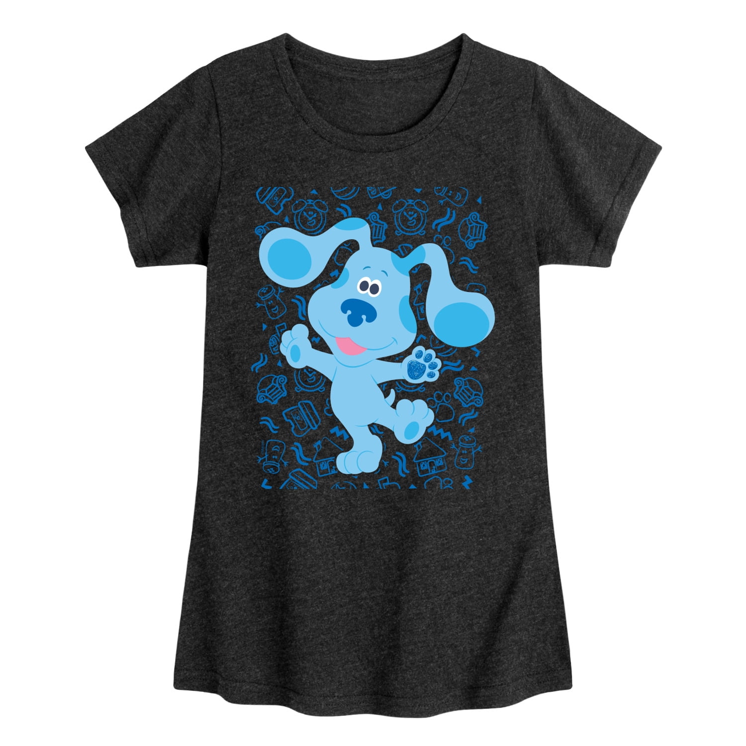 Blue's Clues & You! - Blue Waves Hello - Toddler & Youth Girls Short ...