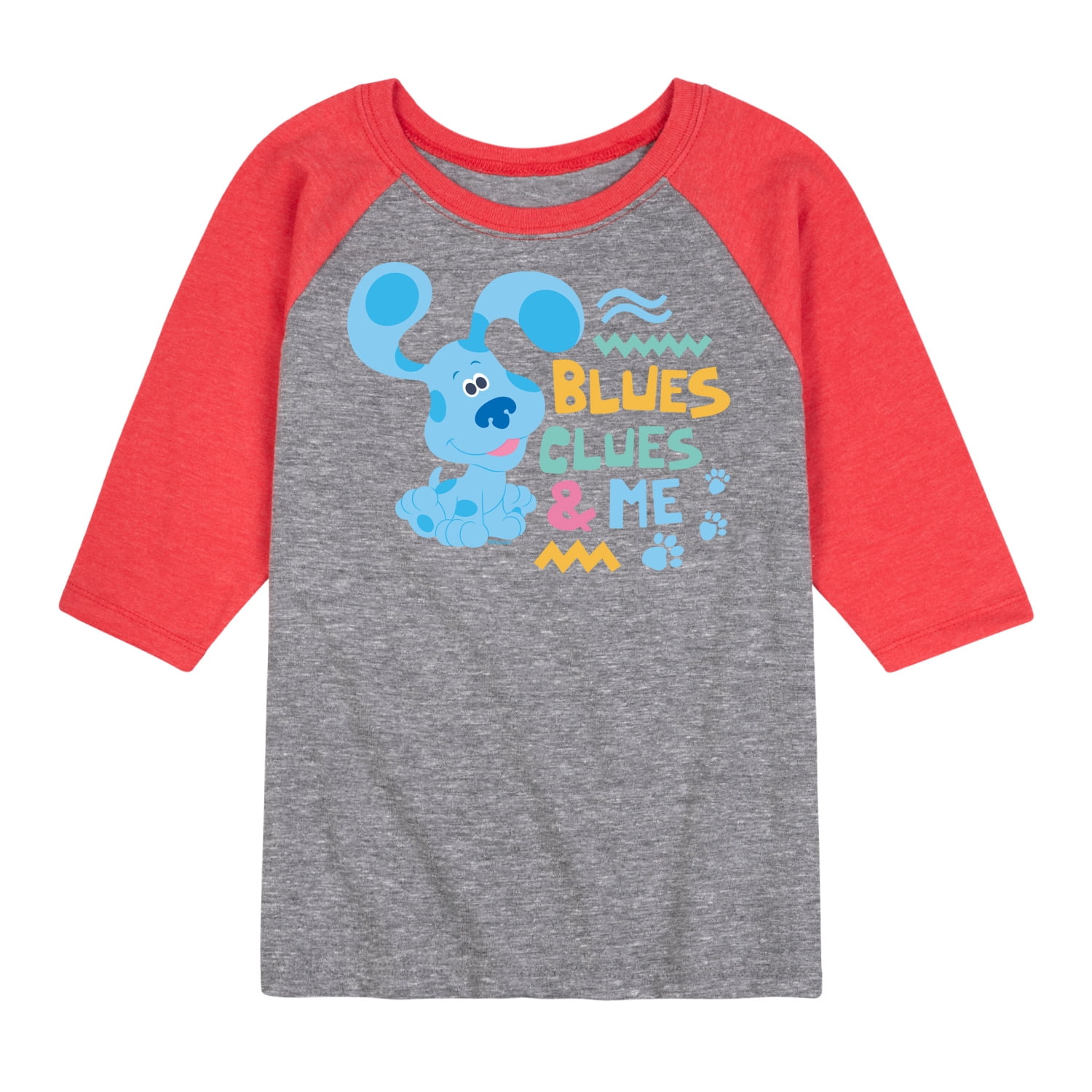 Blue's Clues & You! - Blue's Clues & Me - Toddler & Youth Raglan ...