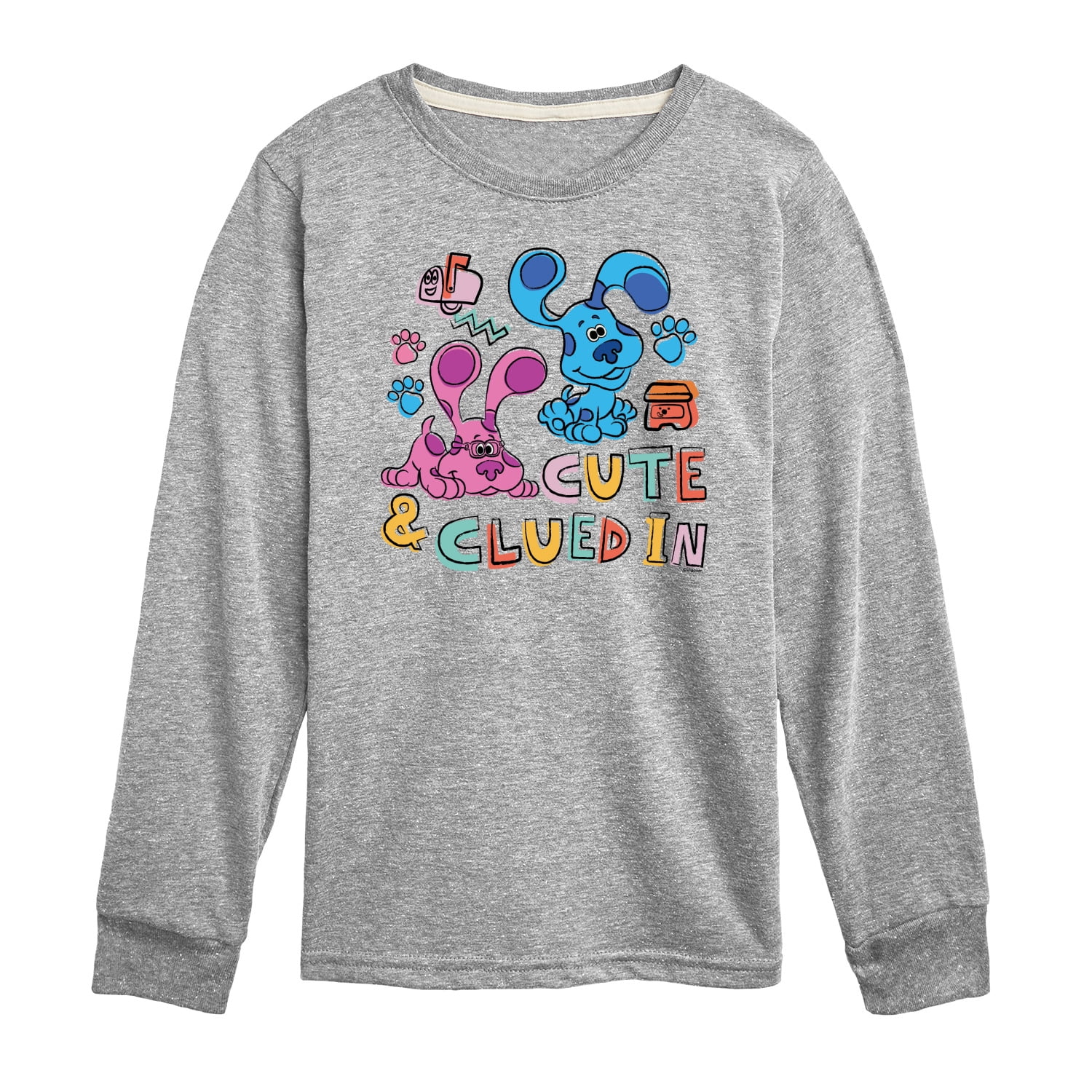 Blue's Clues & You! - Cute & Clued In - Toddler & Youth Long Sleeve ...