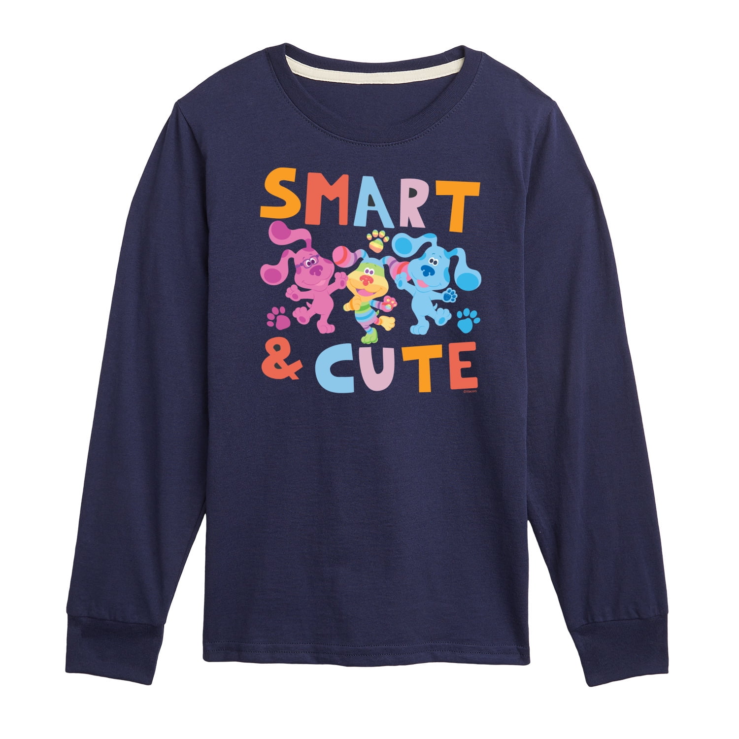 Blue's Clues & You! - Smart & Cute - Toddler & Youth Long Sleeve ...