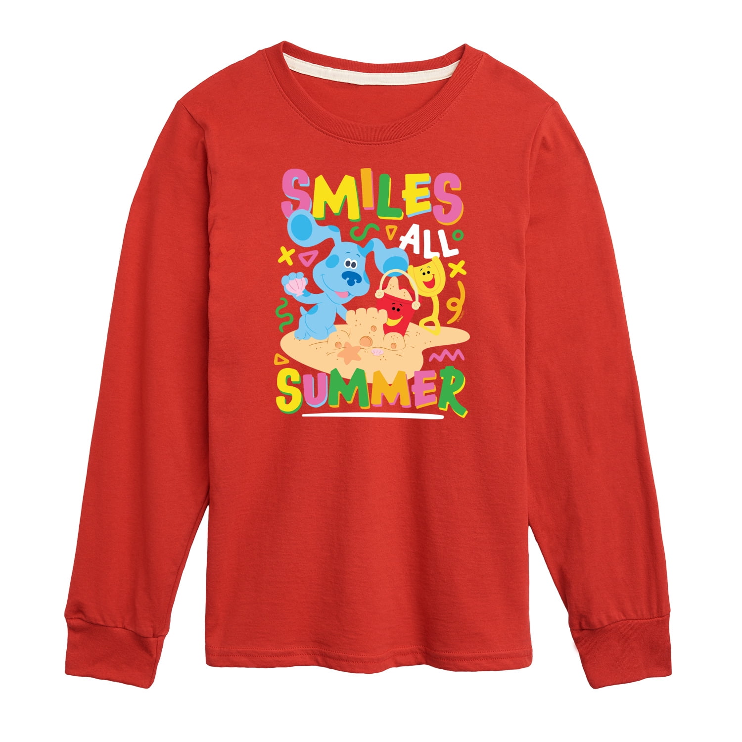 Blue's Clues & You! - Smiles All Summer - Toddler & Youth Long Sleeve ...
