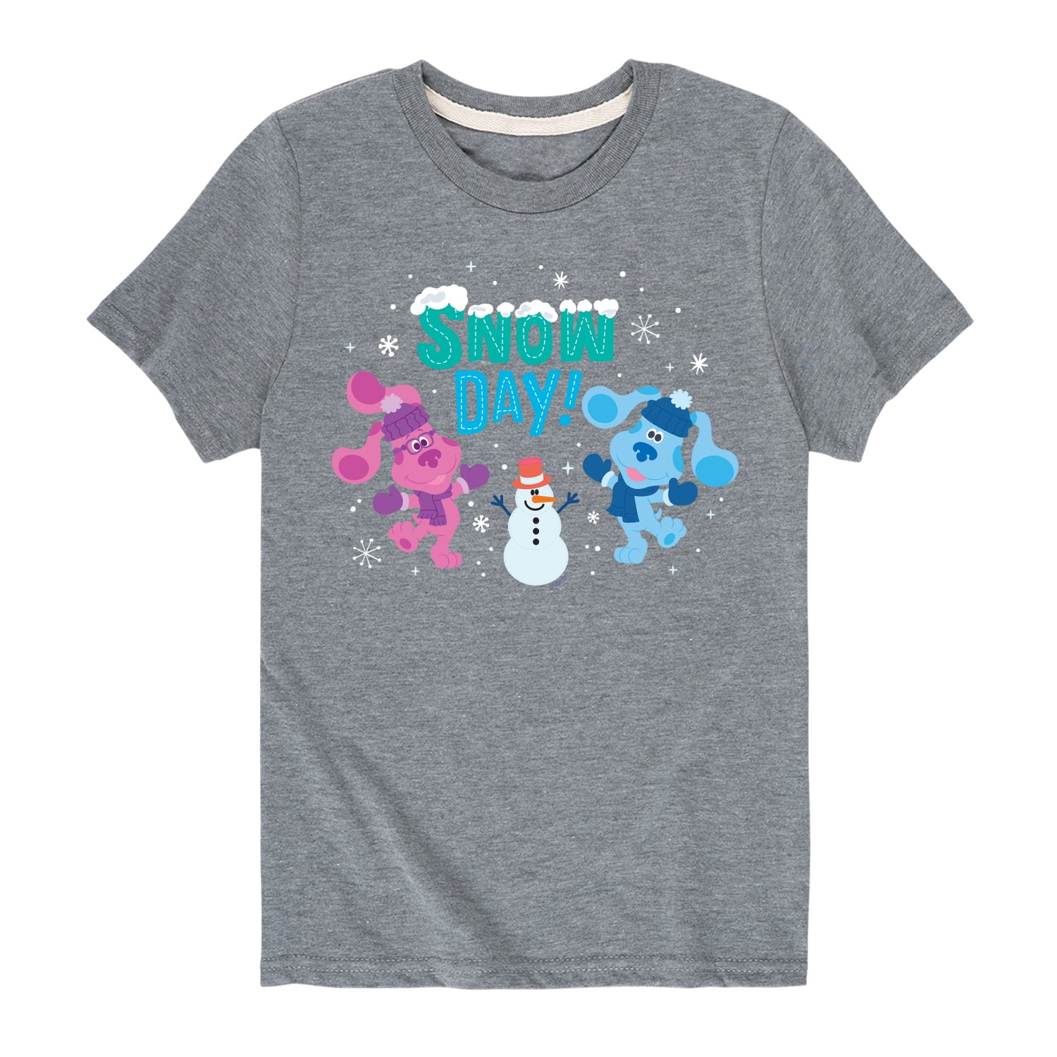 Blue's Clues & You! - Snow Day - Toddler And Youth Short Sleeve Graphic ...