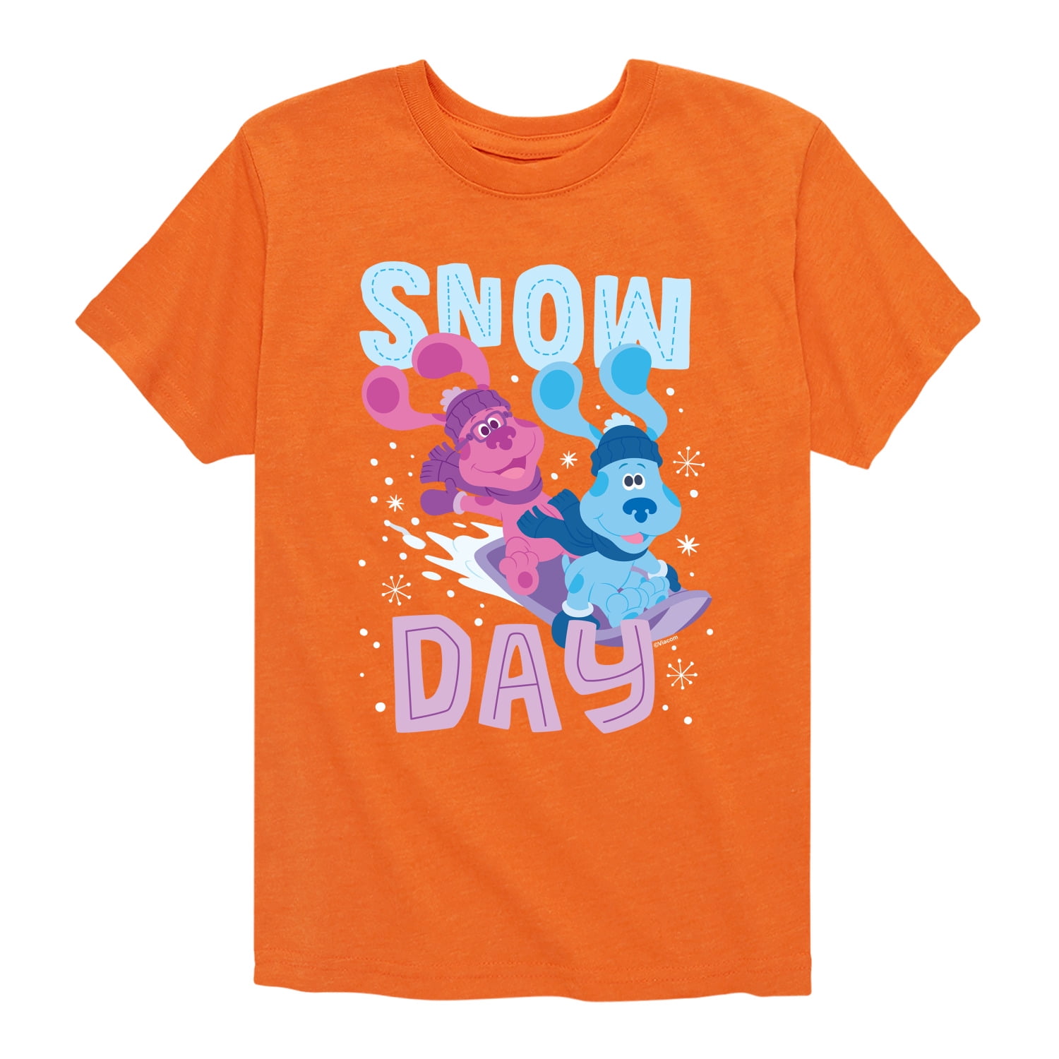 Blue's Clues & You! - Snow Day - Toddler And Youth Short Sleeve Graphic ...