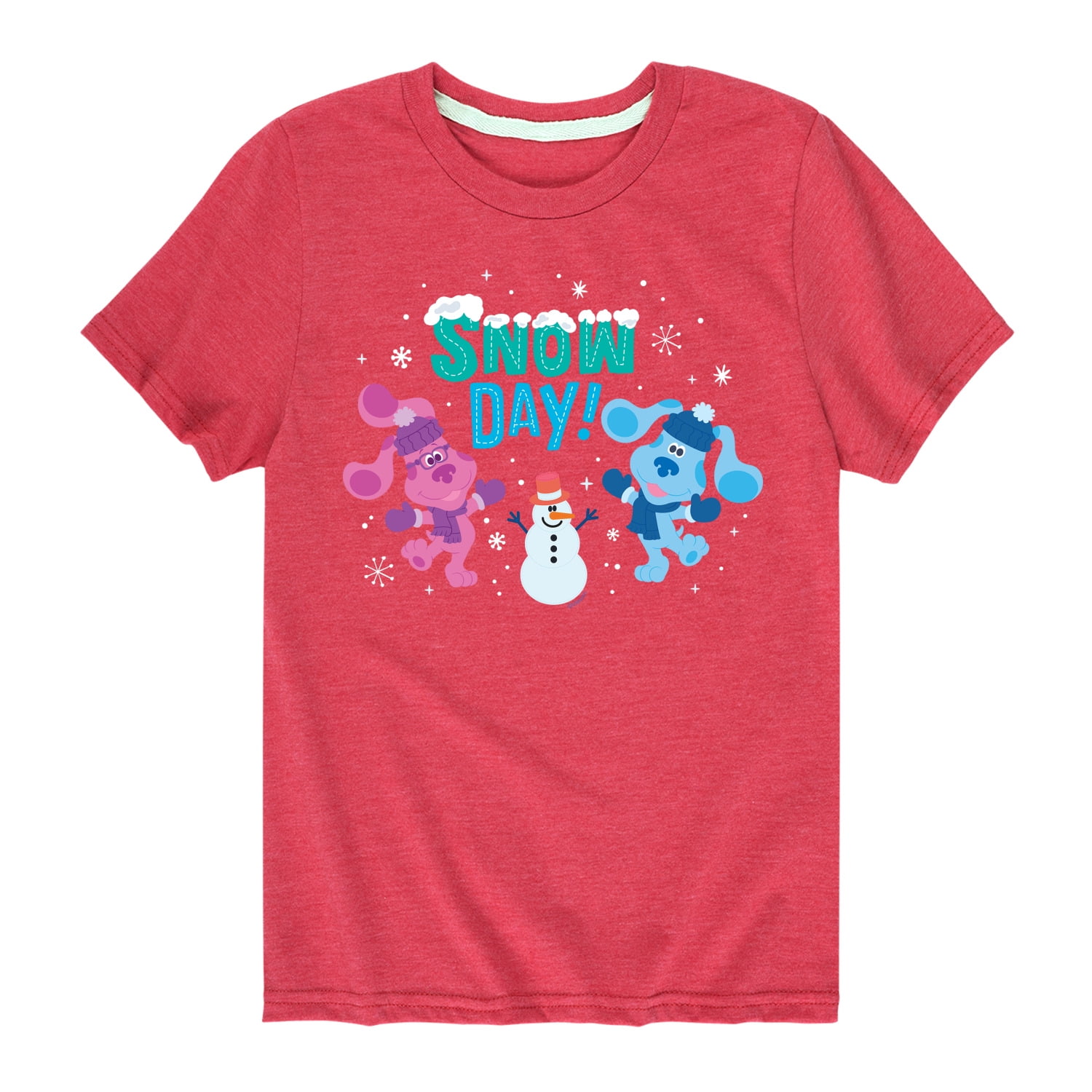 Blue's Clues & You! - Snow Day - Toddler And Youth Short Sleeve Graphic ...