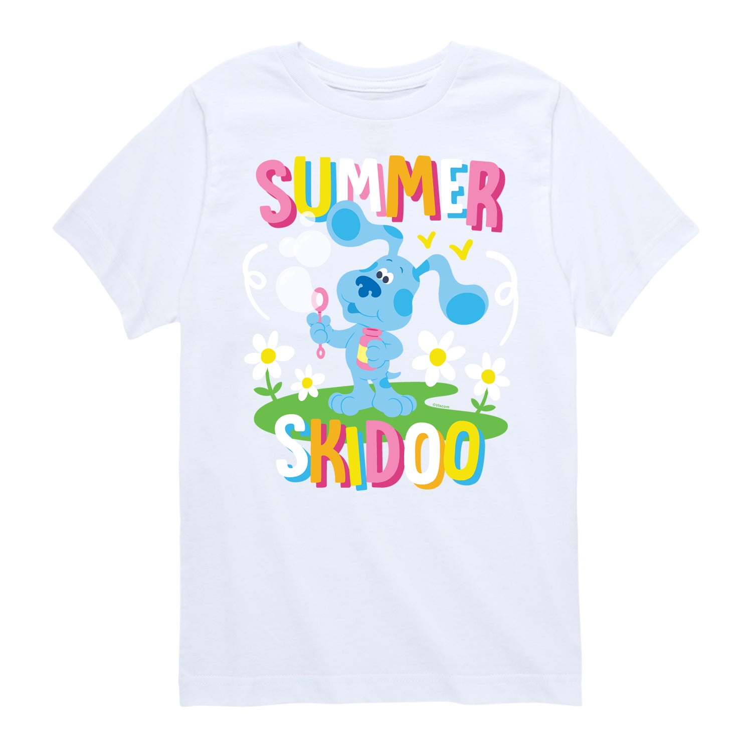 Blue's Clues & You! - Summer Skidoo - Toddler & Youth Short Sleeve ...