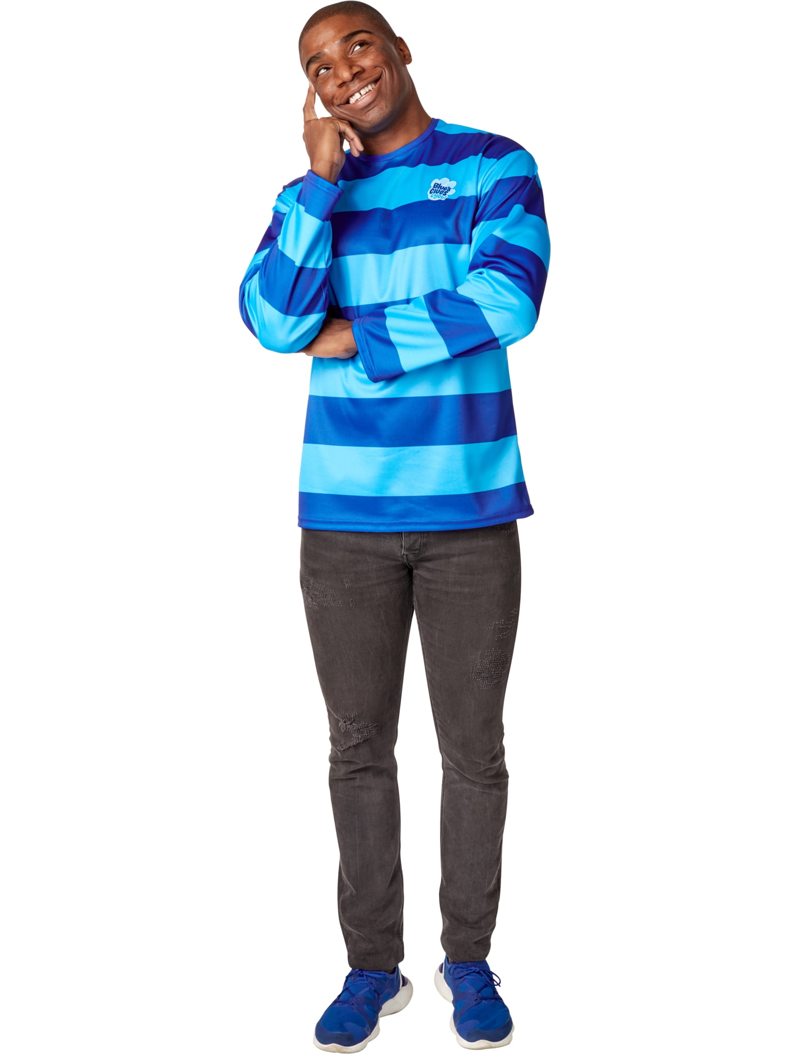 Blue's Clues and You: Josh Costume Top for Adults - Walmart Business ...
