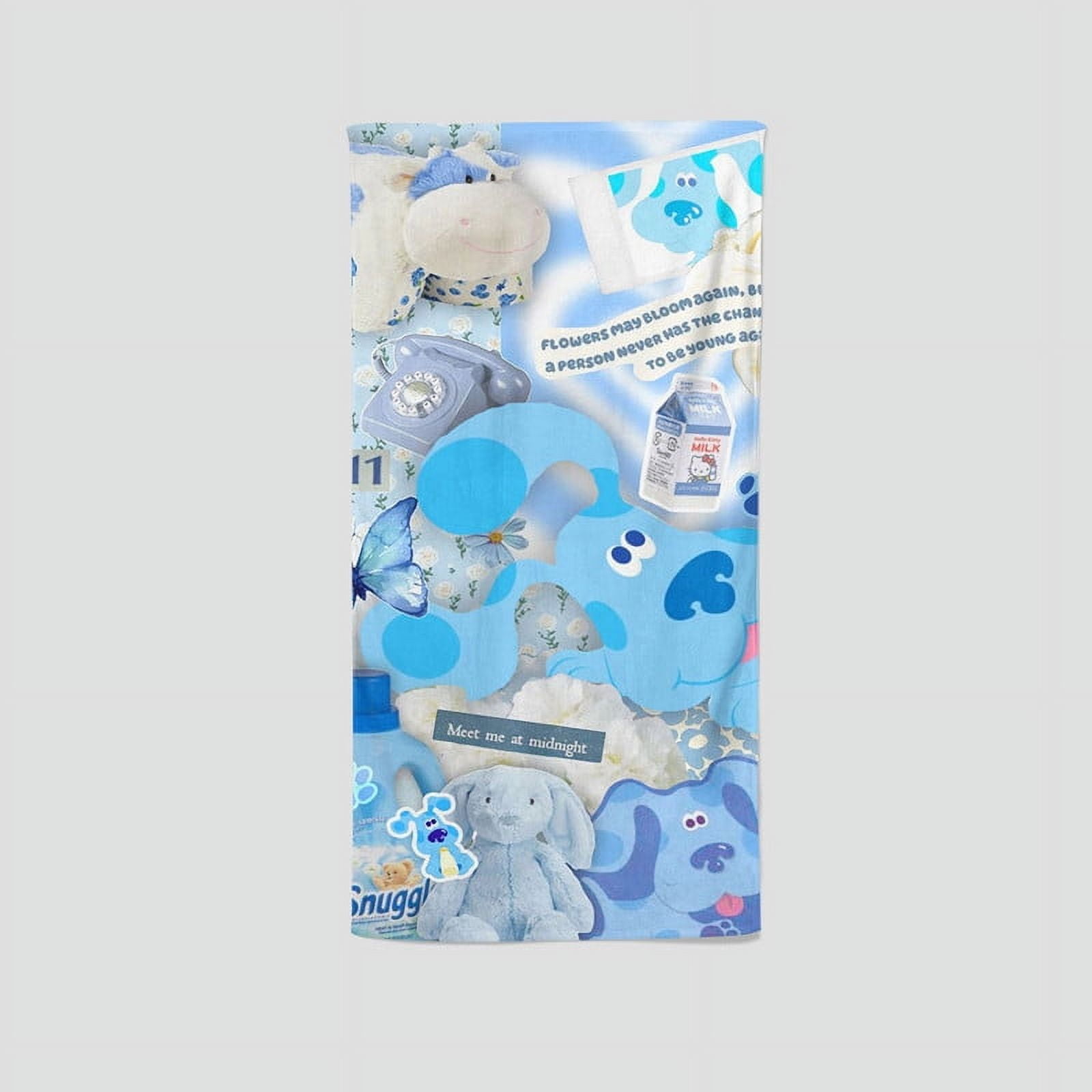 Blue's Clues's towel features a unique design, making it an excellent ...