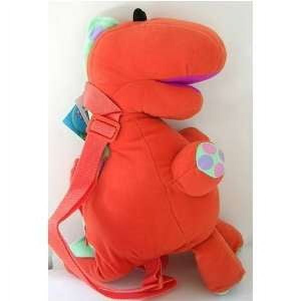 Blue's Room Roar E. Saurus Kids Plush Toy w/Back Carry Straps - Walmart.com