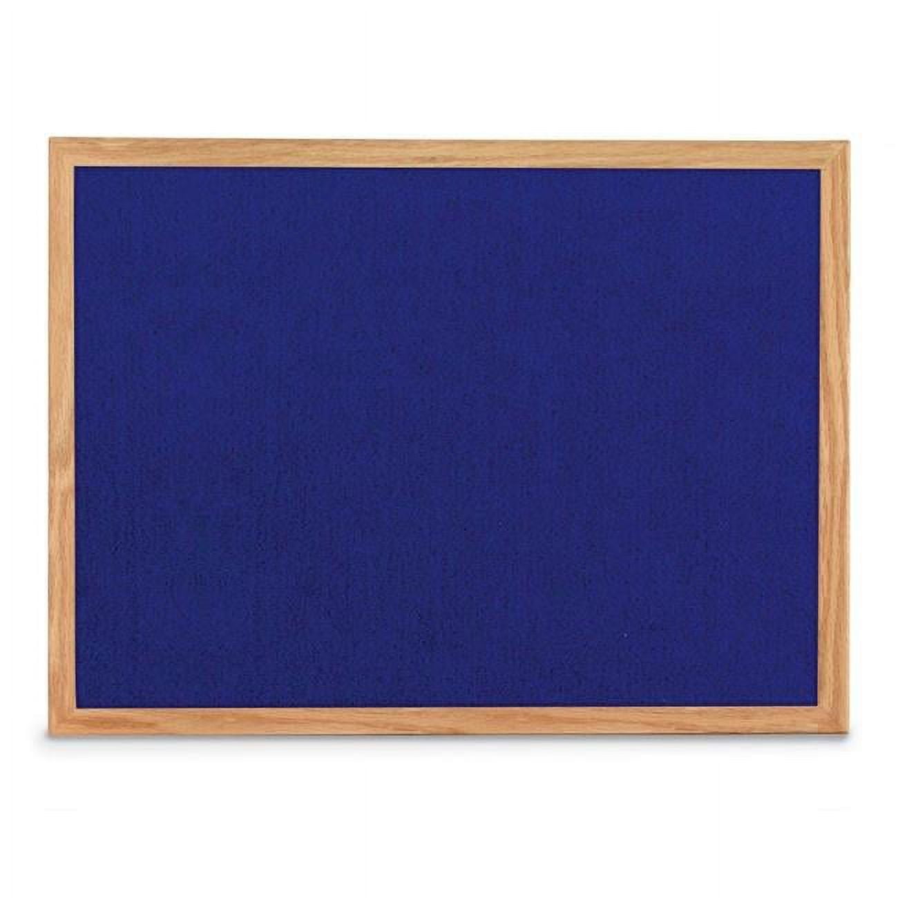 Blue tack board 24' x 18' with Light Oak wood frame - Walmart.com