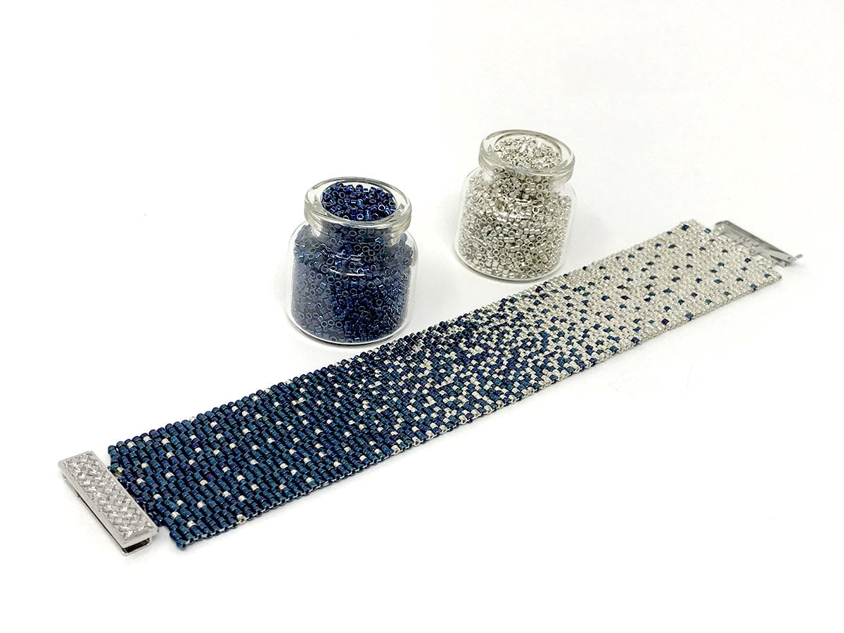 Blue to Silver Fade Beading Kit - Walmart.com