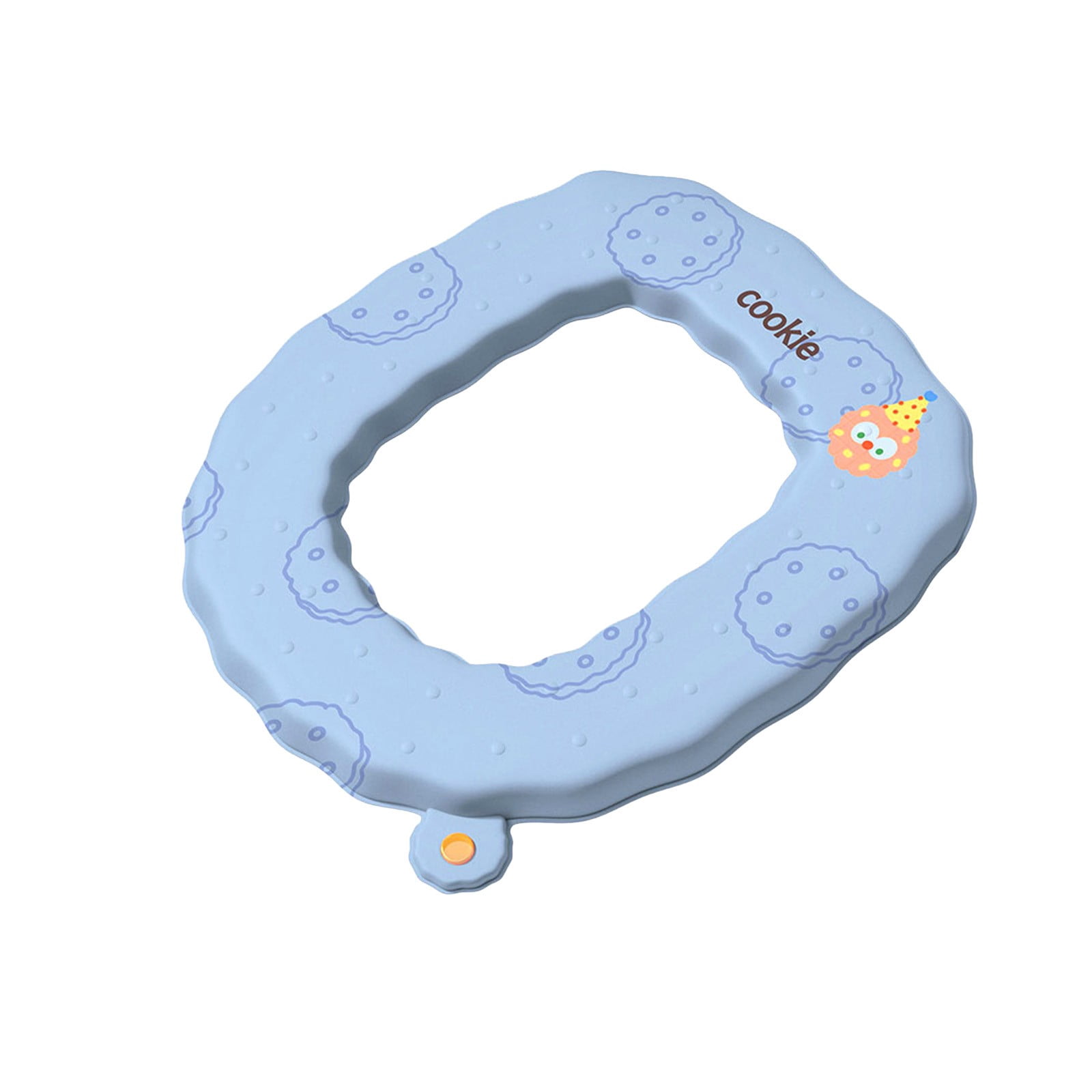 Blue toilet Seat Cushion Suitable for U V O Square Shaped Closestool ...