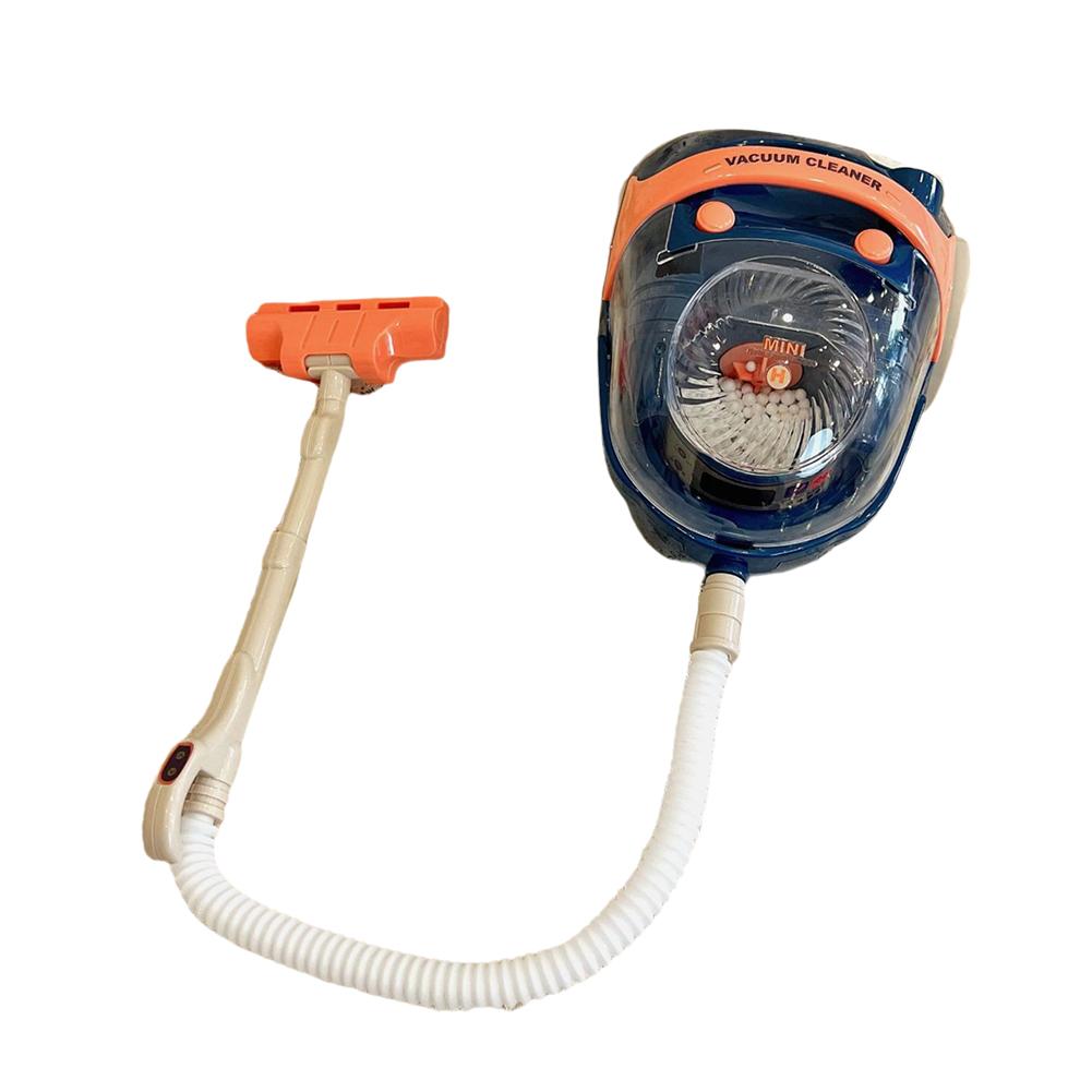 Blue vacuum cleaner (A)$Children's play house simulation electric mini ...