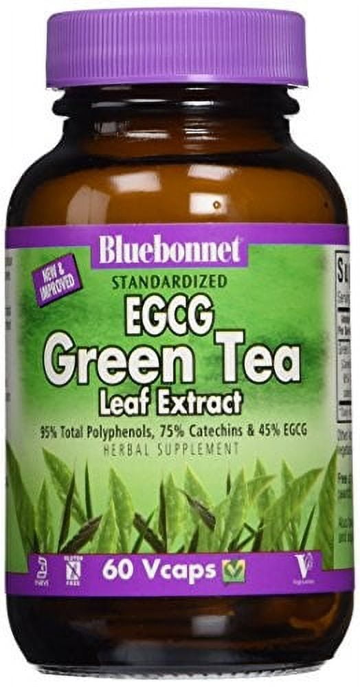BlueBonnet EGCG Green Tea Leaf Extract Supplement, 60 Count - Walmart.com